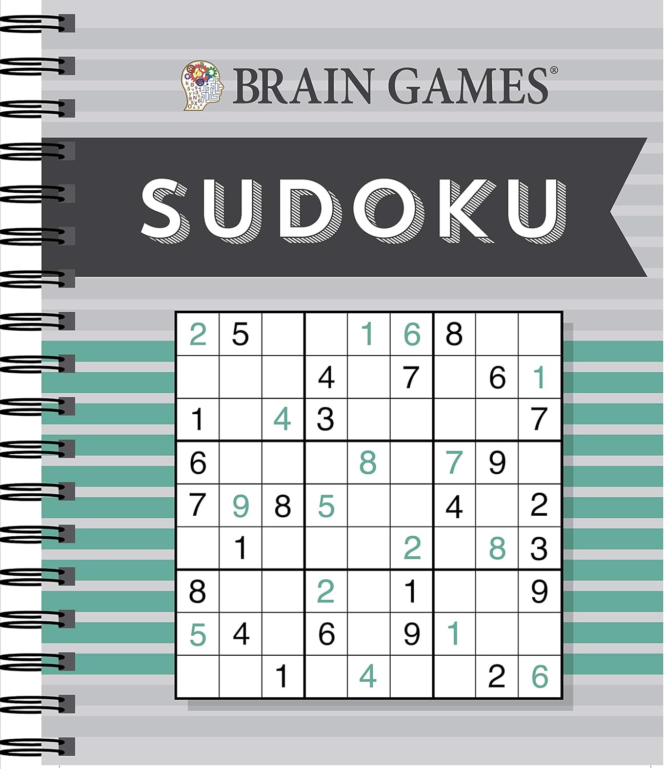 Amazon.com: Brain Games - Sudoku (Green): 9781640303683: Publications ...