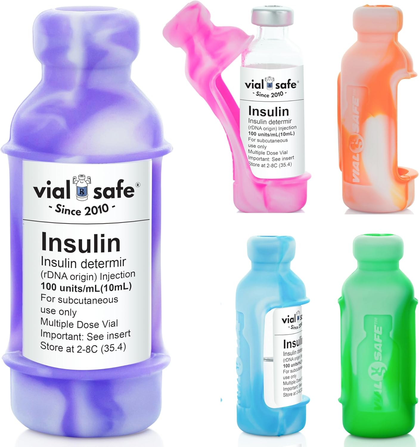 Amazon.com: Vial Safe™ | Insulin Vial Protector Case | Secure Insulin ...