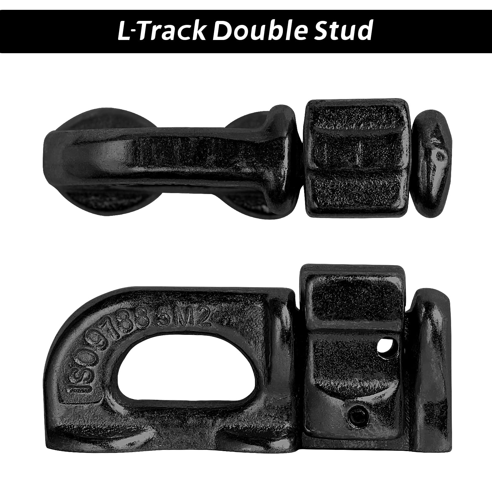 Snapklik.com : PALOZO L Track Double Stud Tie Down Fitting, Use