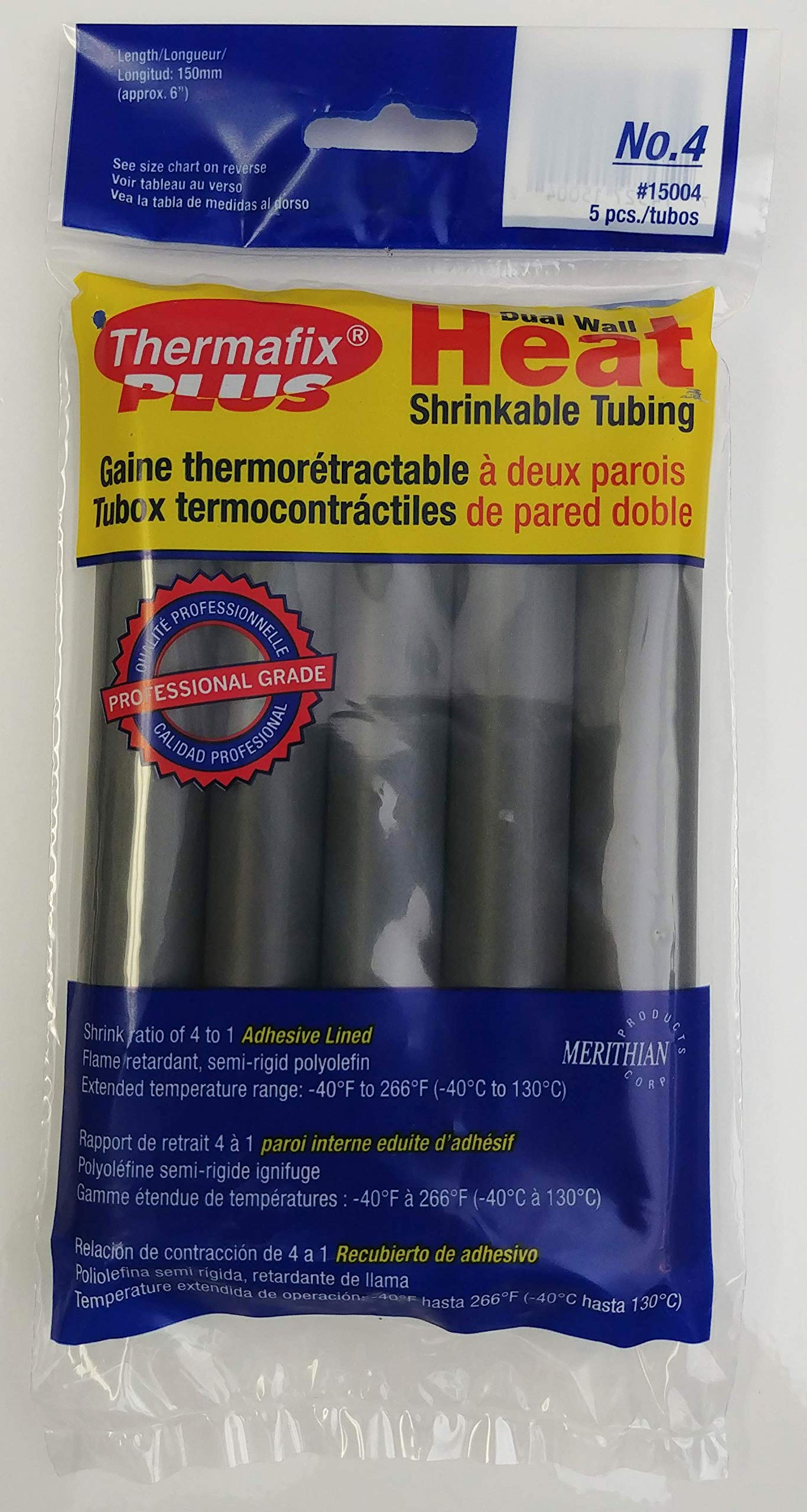 Thermafix Plus ® semi-Rigid, Dual Wall Heat Shrinkable tubing (0.700 ...