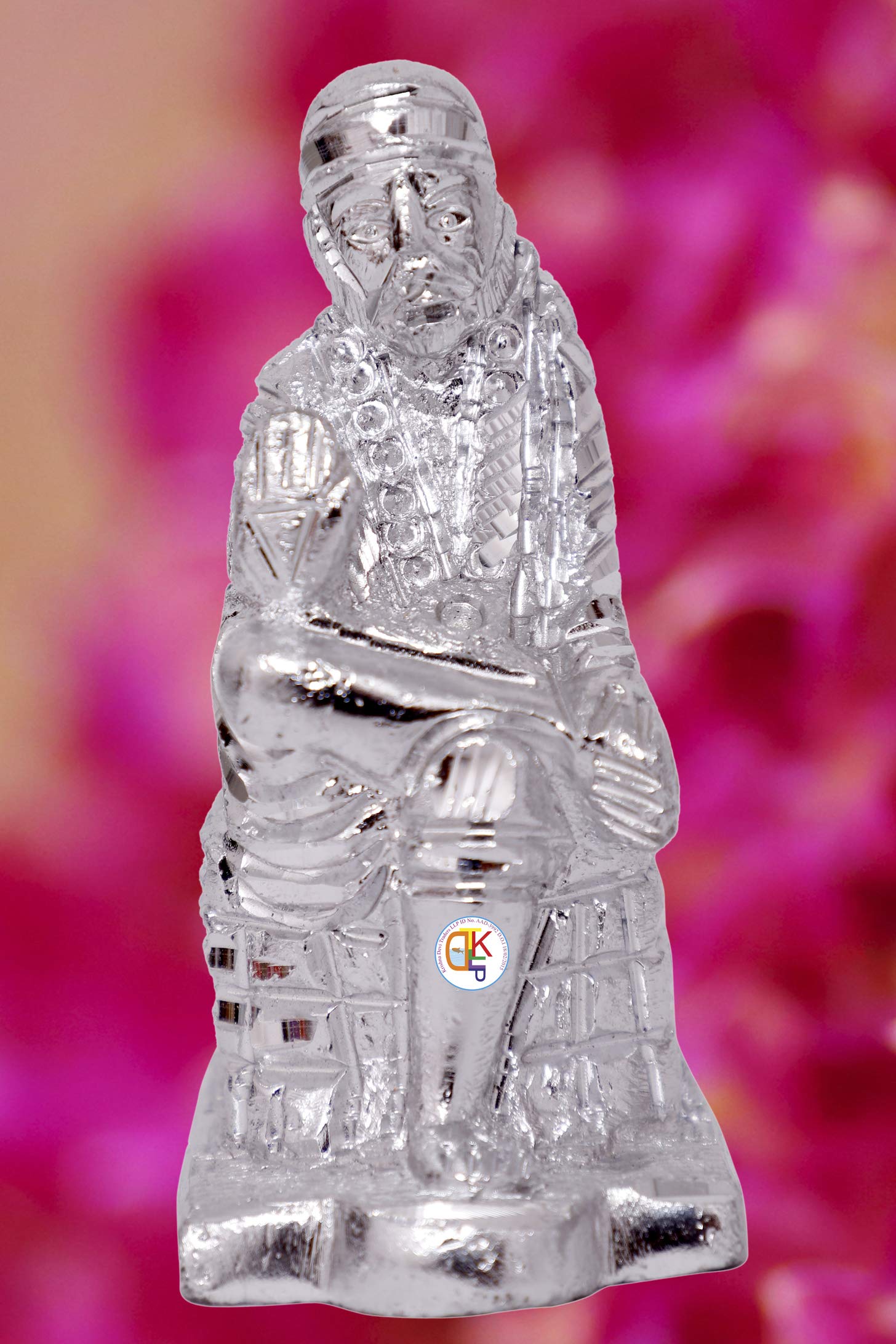 Buy KDT White Metal Sai Nath Maharaj Online at desertcartINDIA