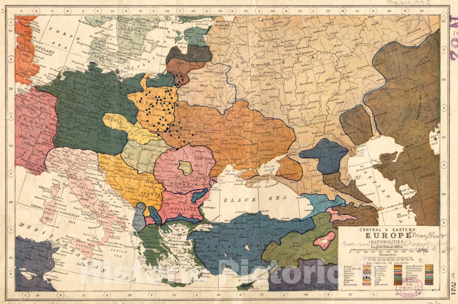 Eastern Europe Maps Historical Boundaries