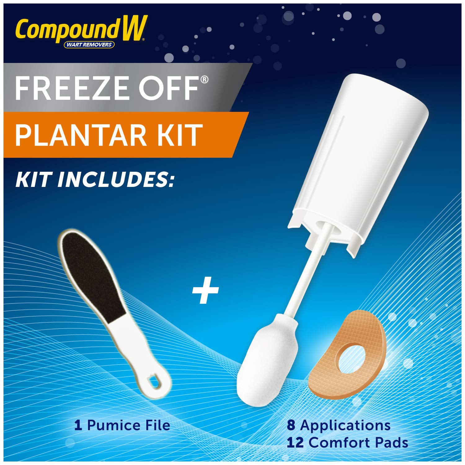 Snapklik.com : Compound W Freeze Off Plantar Wart Remover Kit, 8 ...