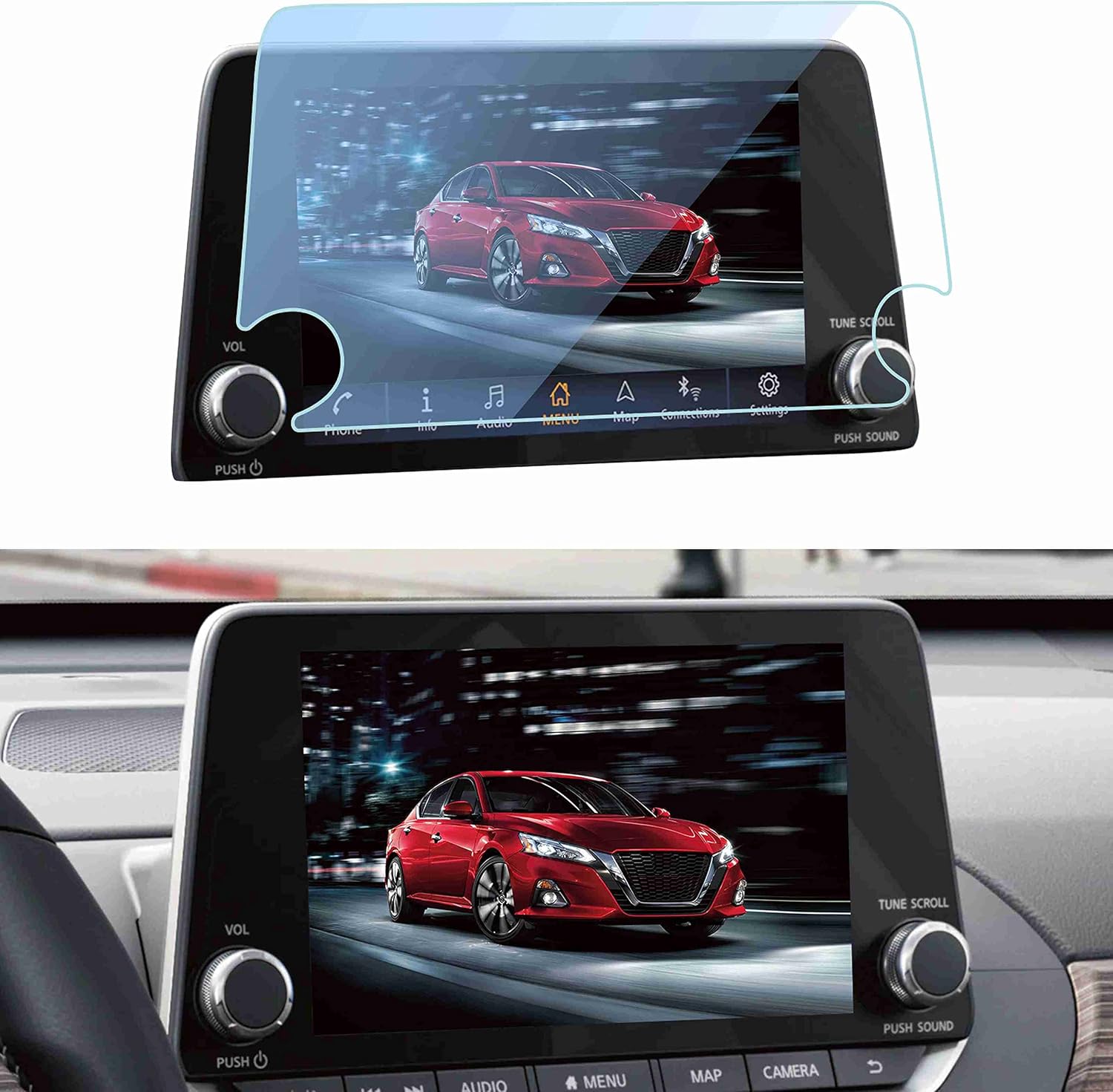 Amazon.com: GFJNFG for 2019-2025 Nissan Altima Screen Protector 8 Inch ...