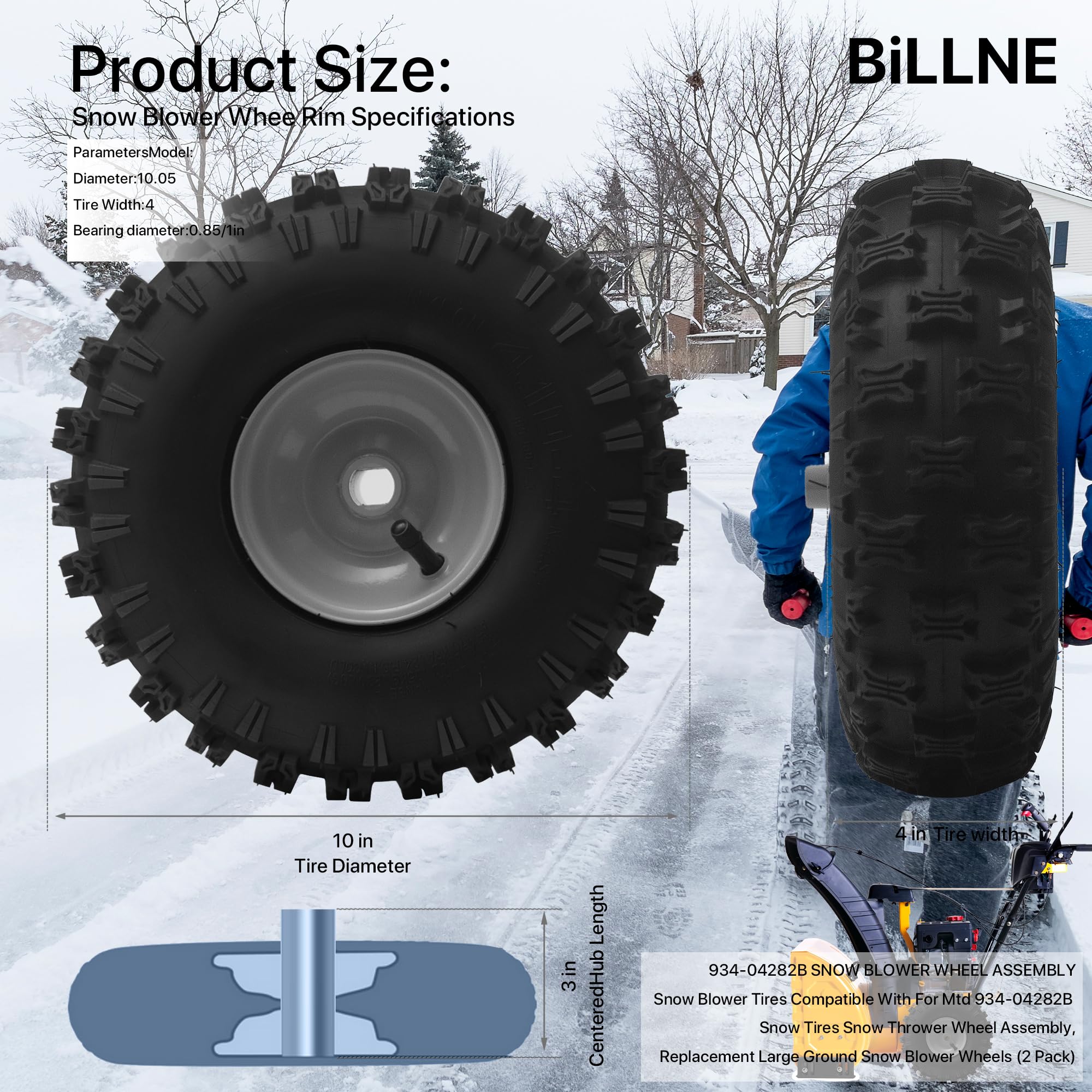 Snapklik.com : Snow Blower Tires Compatible