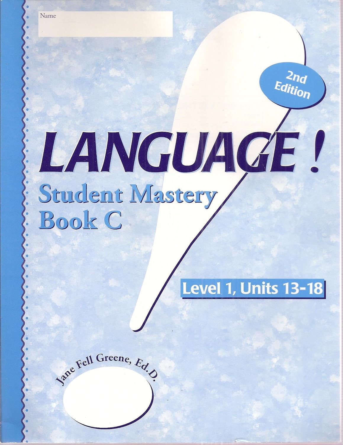Language Student Mastery, Book C, Level 1, Units 13-18, 2nd Edition ...