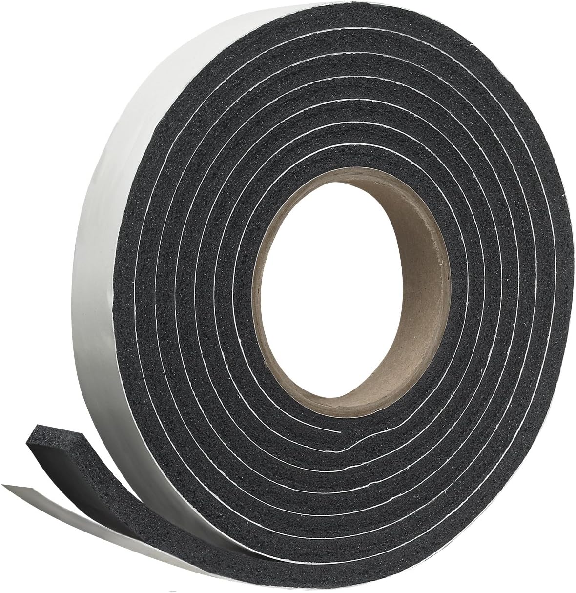 Frost King P Self-Stick Rubber Foam Weatherseal, 1" W, 5/16" T, 10 ft L ...