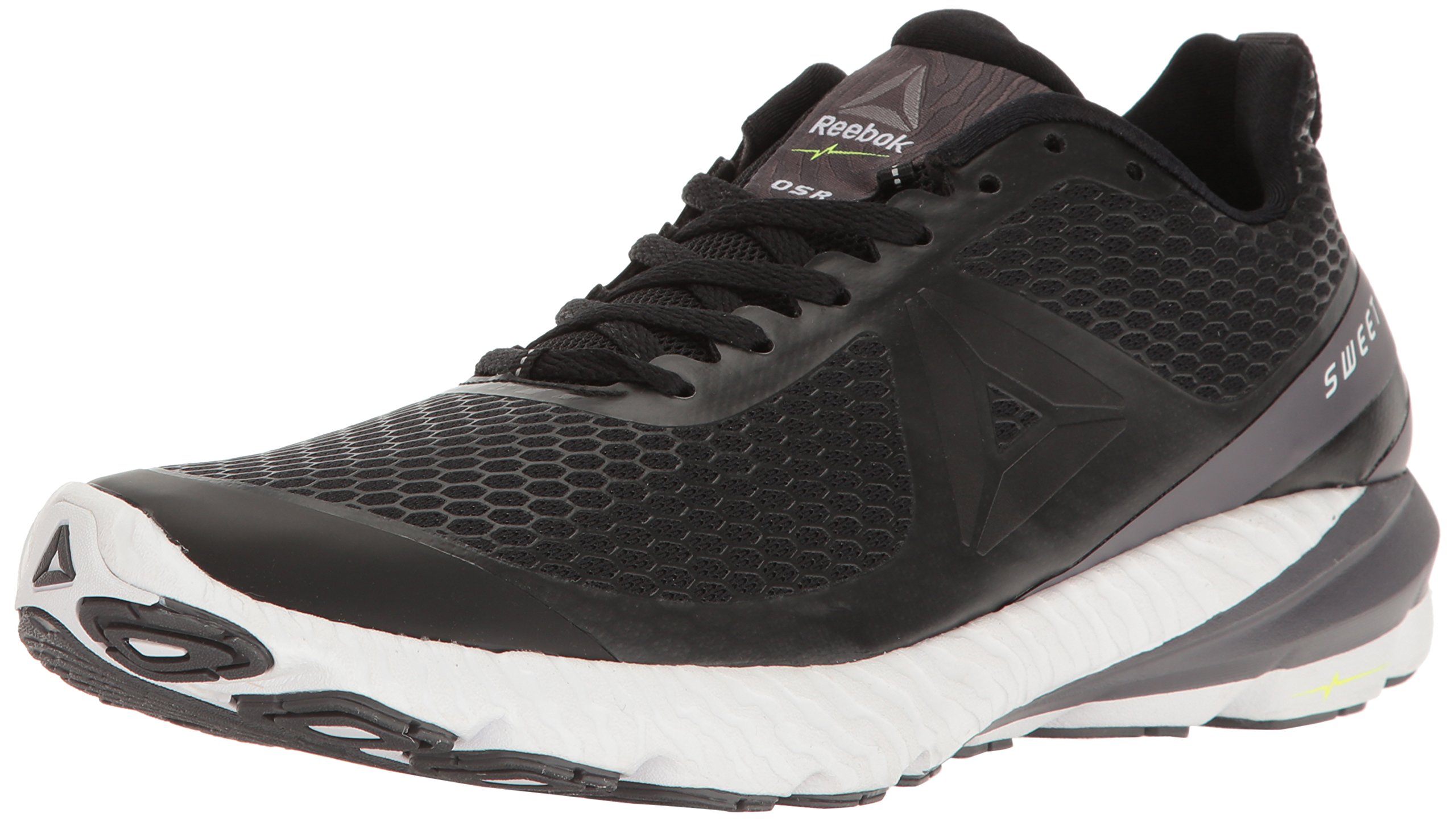 Amazon.com | Reebok Men's OSR Sweet RD Running Shoe, Black/Ash Grey ...