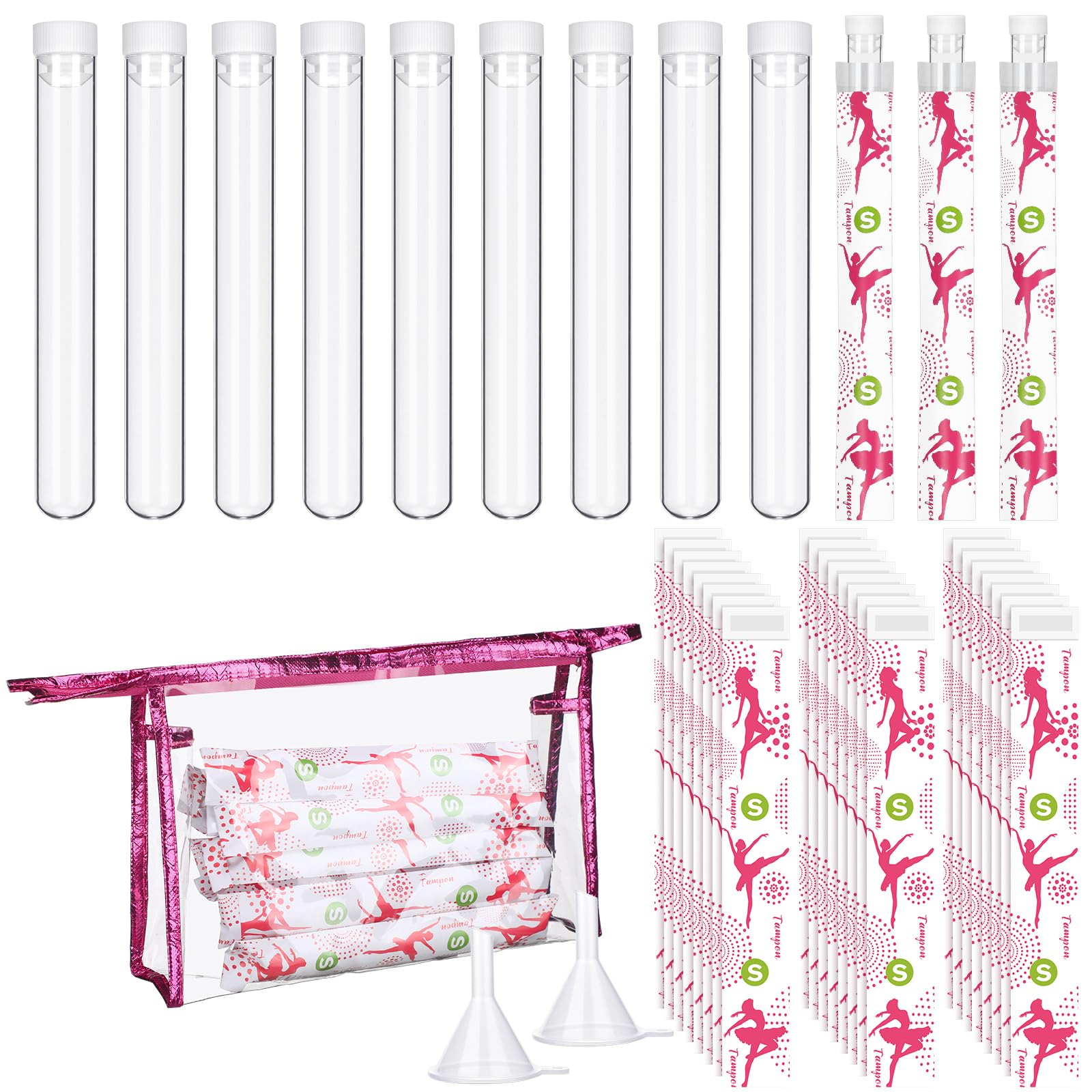 Snapklik.com : FoldTier 39 Pcs Tampon Set Includes 12 Reusable Plastic ...