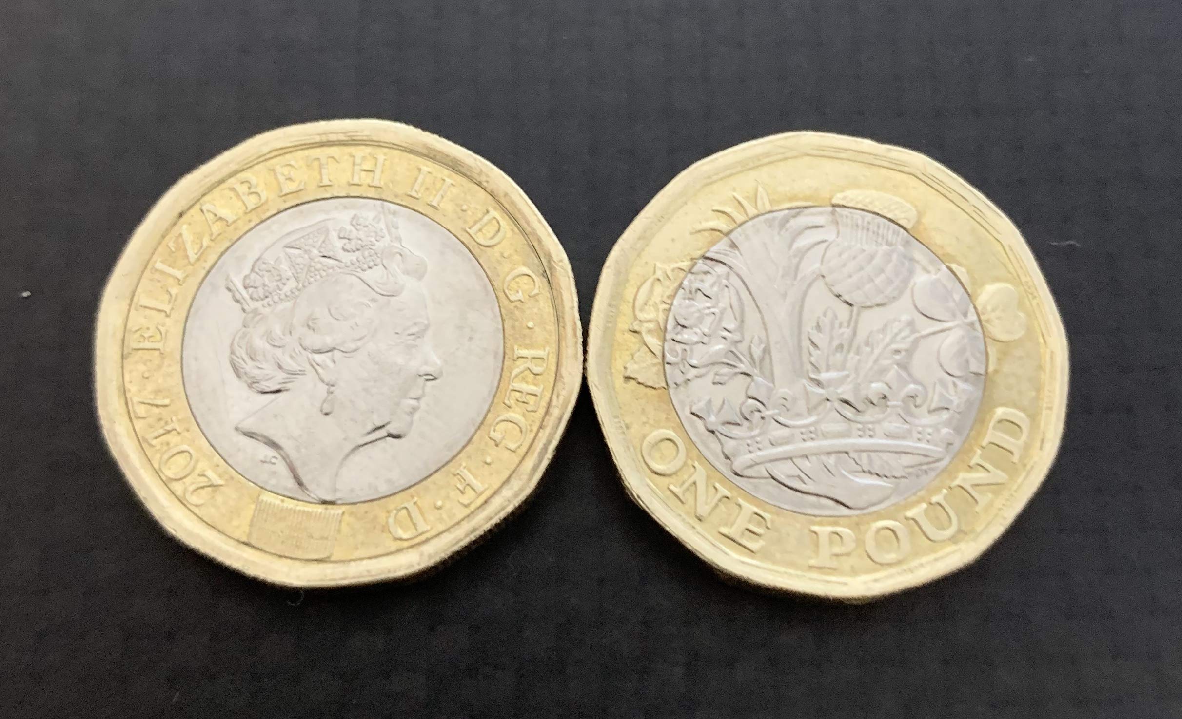 Quick Pick Magic Double Sided Coin Pair One Pound Coin | Desertcart Sri ...