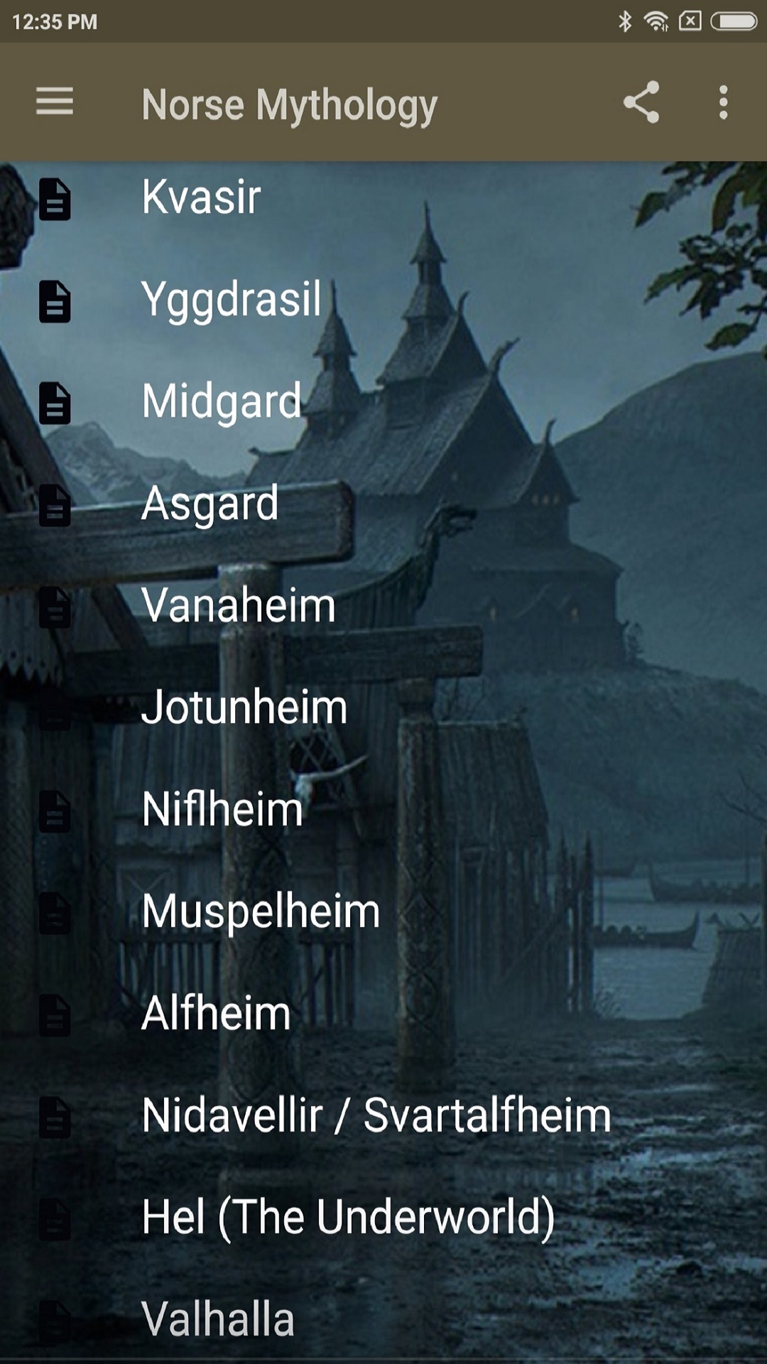 Alfheim Norse Mythology