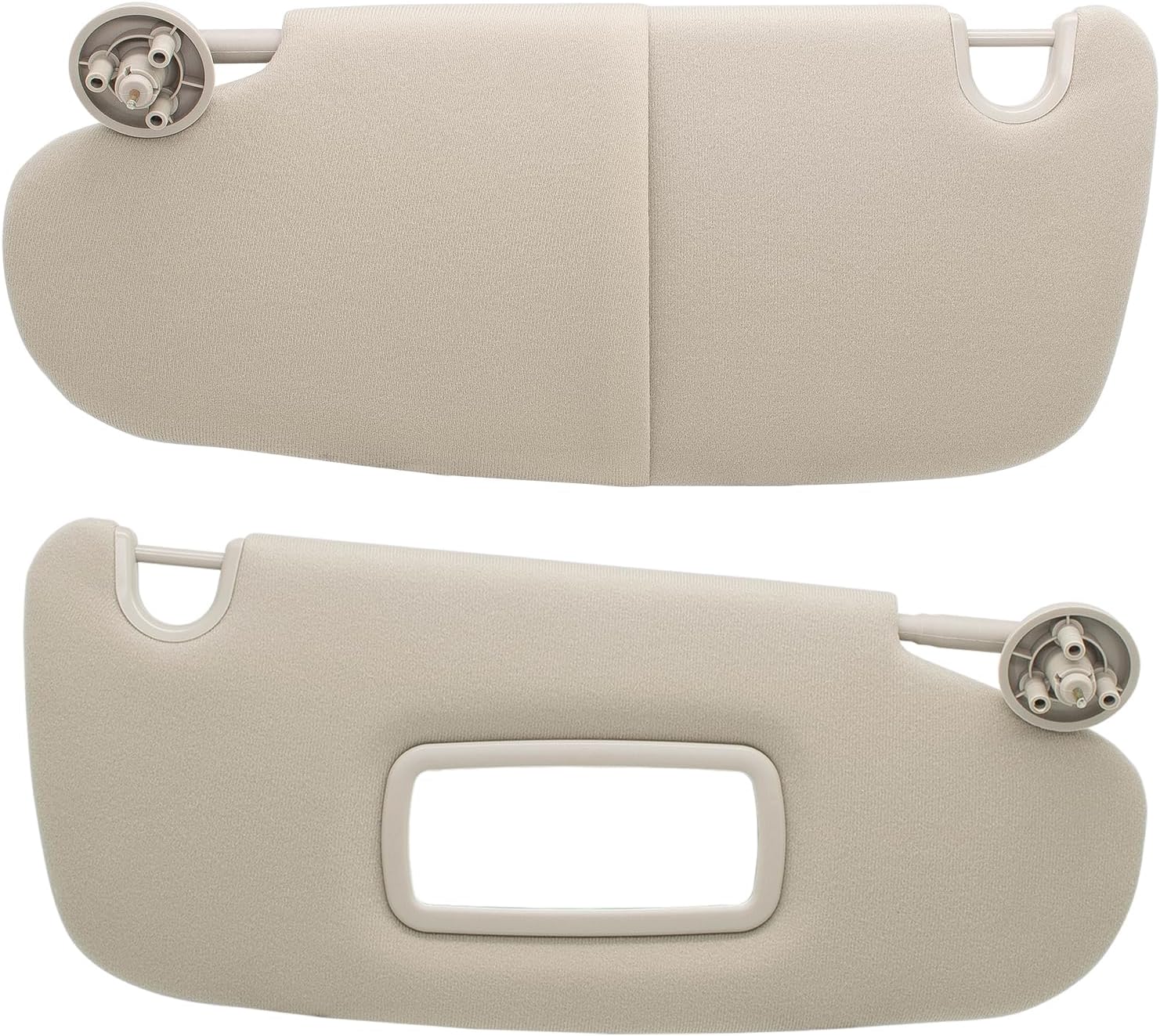 Amazon.com: NHILES Left Driver & Right Passenger Sun Visor Compatible ...