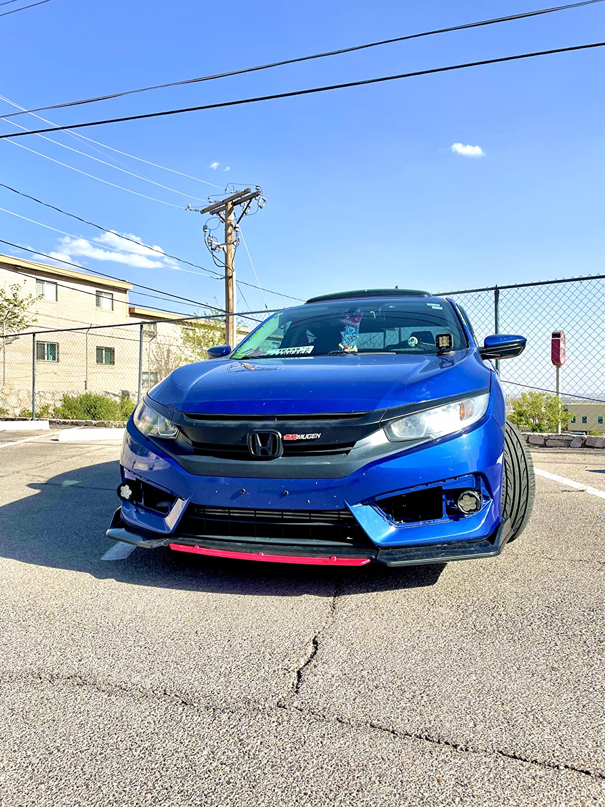 $10/mo - Finance Universal Front Bumper Lip Body Kit, ABS Front Spoiler ...