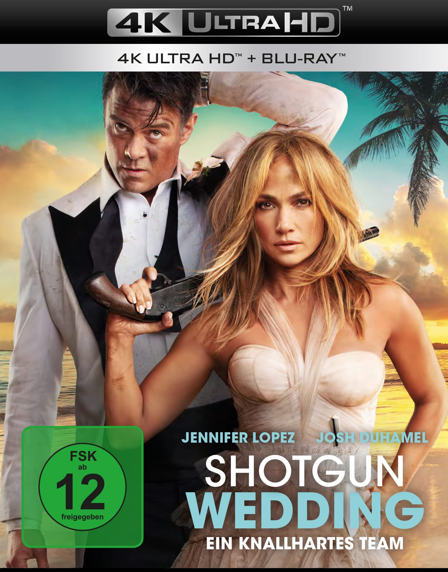 Amazon: Shotgun Wedding, 1 4K UHD-Blu-ray + 1 Blu-ray: DVD et Blu-ray: Blu-ray