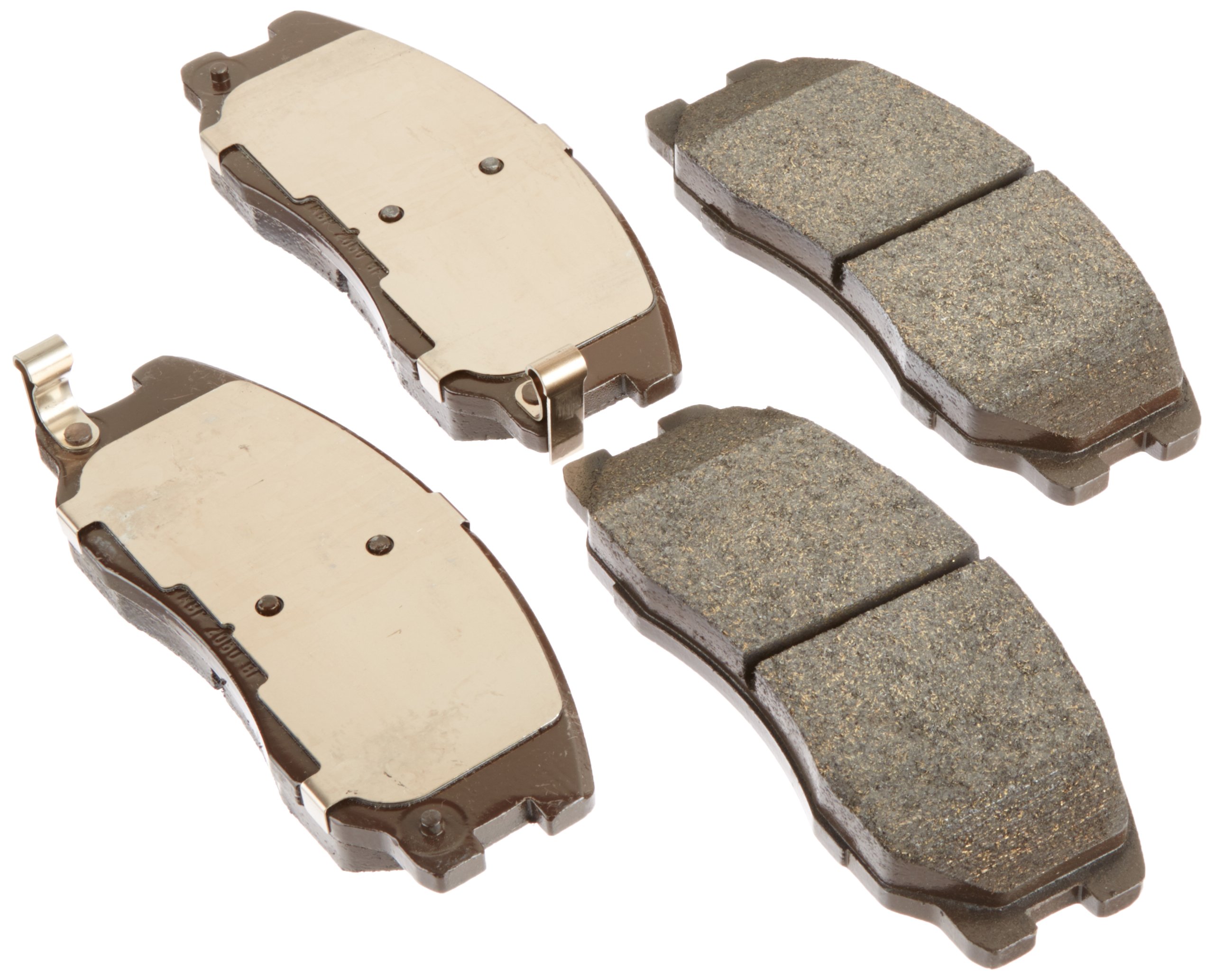 Amazon.com: GM Genuine Parts 22850989 Front Disc Brake Pad Set with ...