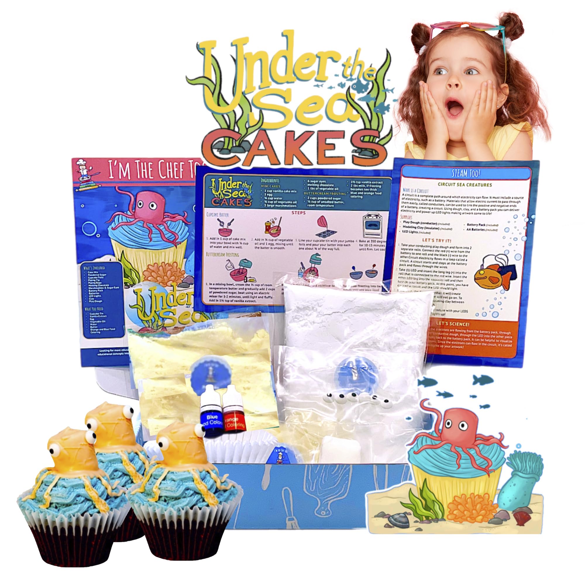 Snapklik.com : Im The Chef Too Kids Baking Kit For Kids, Under The Sea ...