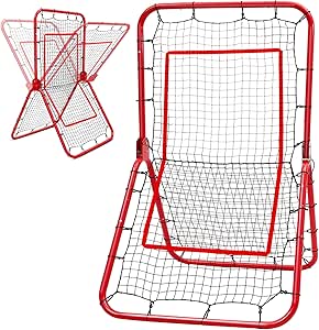 Amazon.com : Leyndo Baseball Pitchback Rebounder Net 6x3.5 ft ...