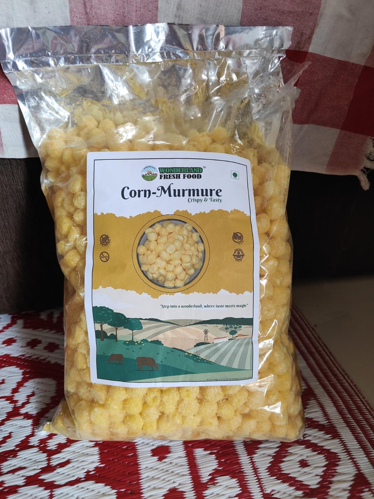 Corn Puff Murmure For Snacks At Home | Instant Snacks To Make | Puff ...