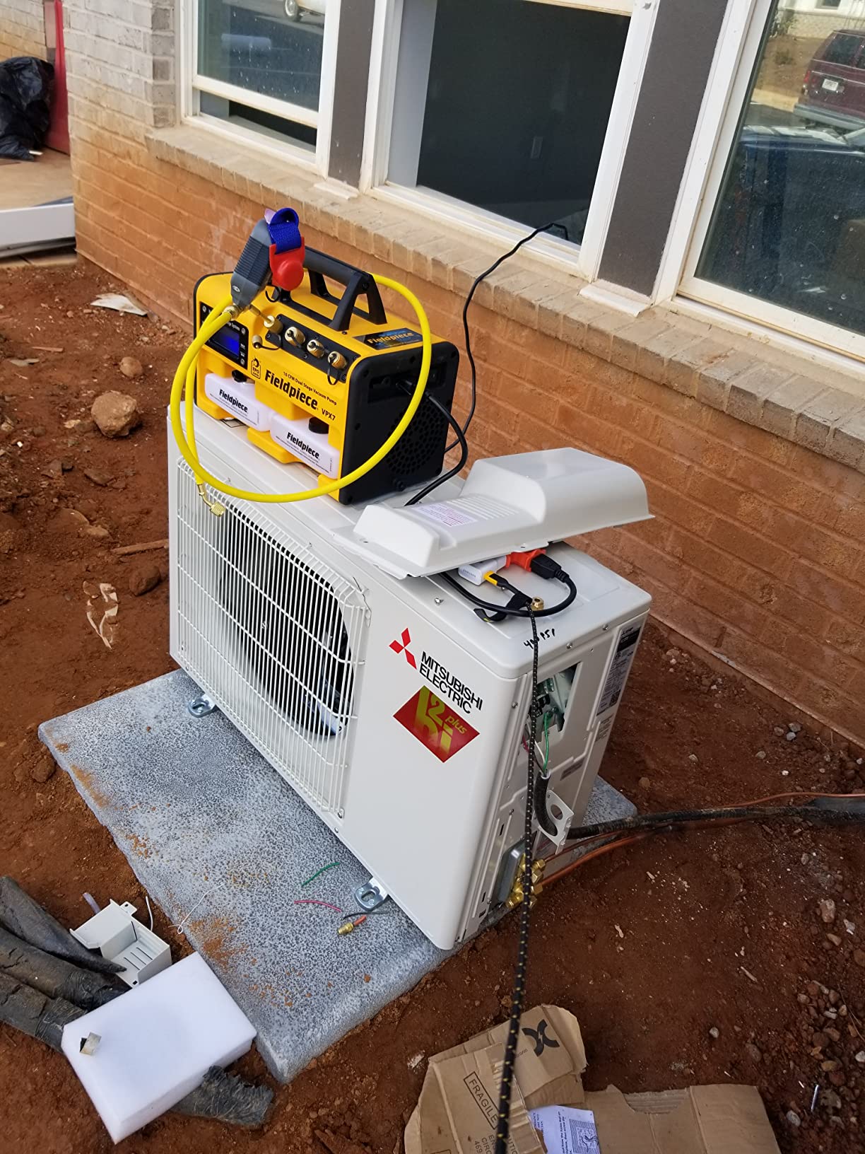 Amazon.com: Fieldpiece VPX7 - Dual Stage, 10 CFM Vacuum Pump : Automotive