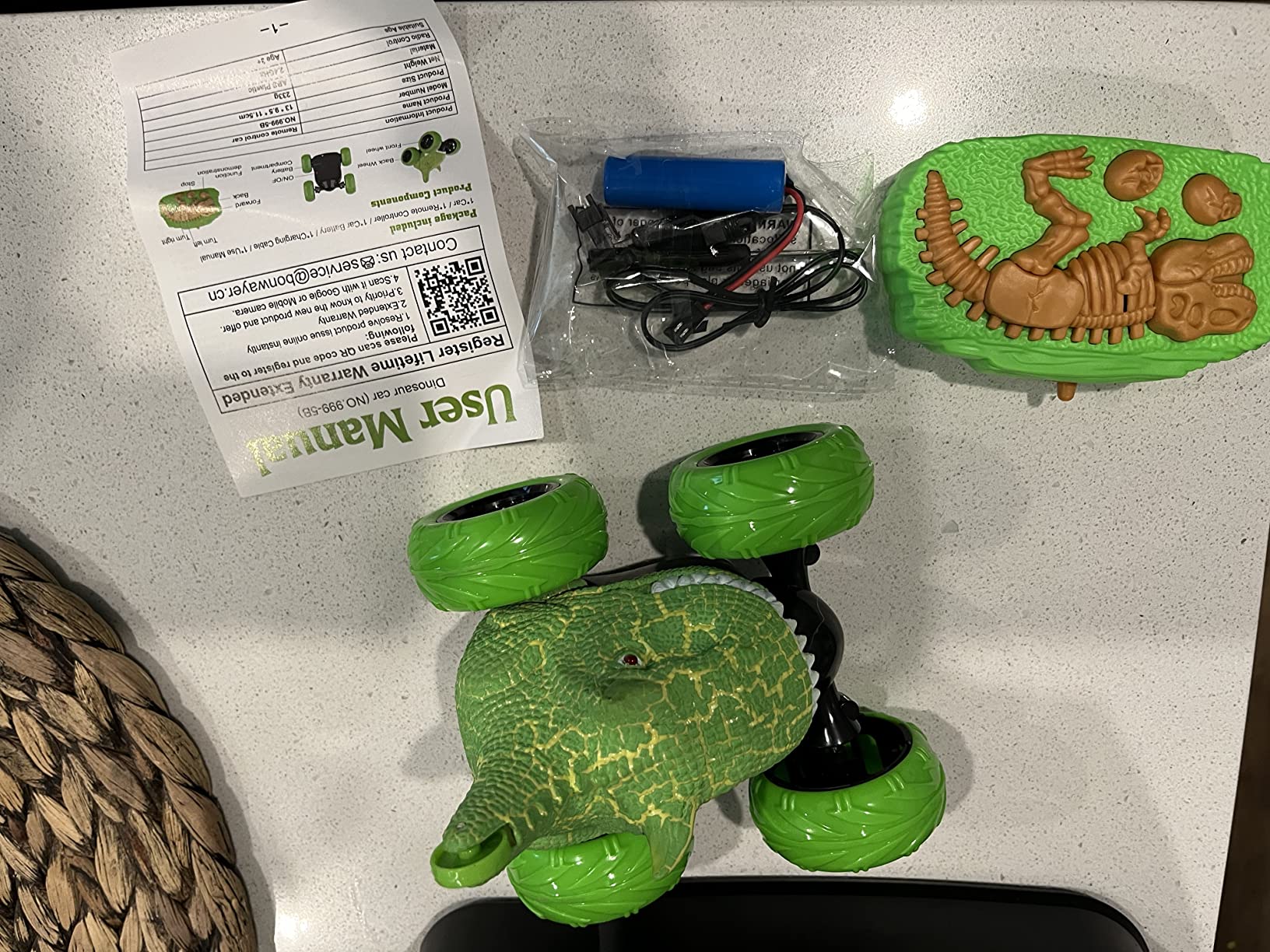 $3/mo - Finance Dywalfri Remote Control Car, Dinosaur Toys RC Stunt Car ...