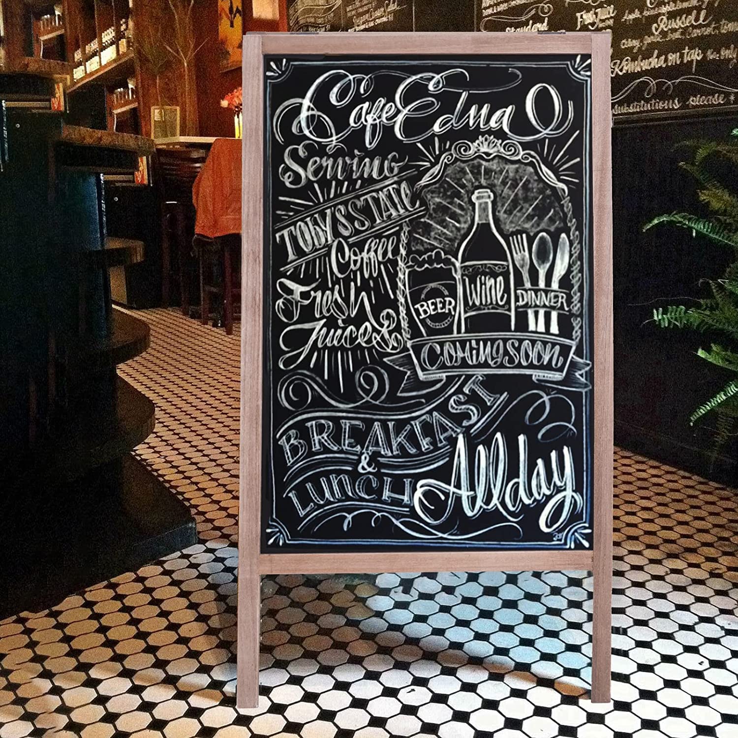 Pub Menu Chalkboard