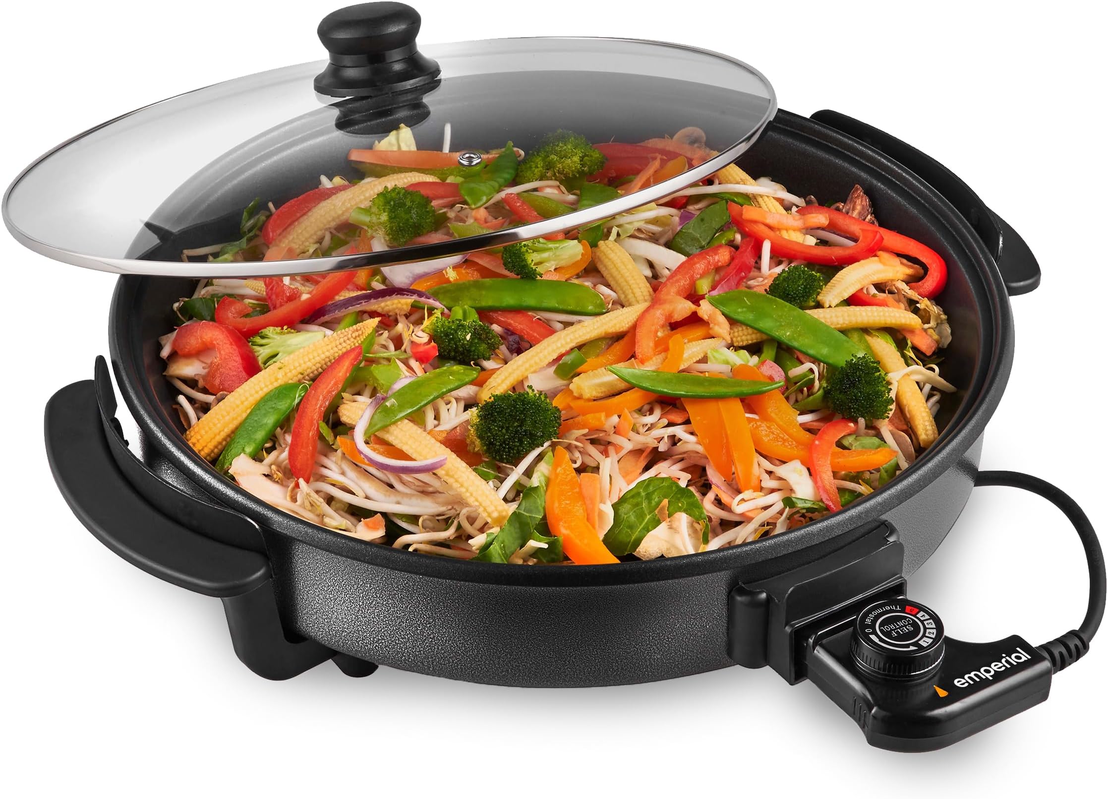 TRENDI Large 40 CM Multi Function Electric Cooker 1500 W Versatile ...