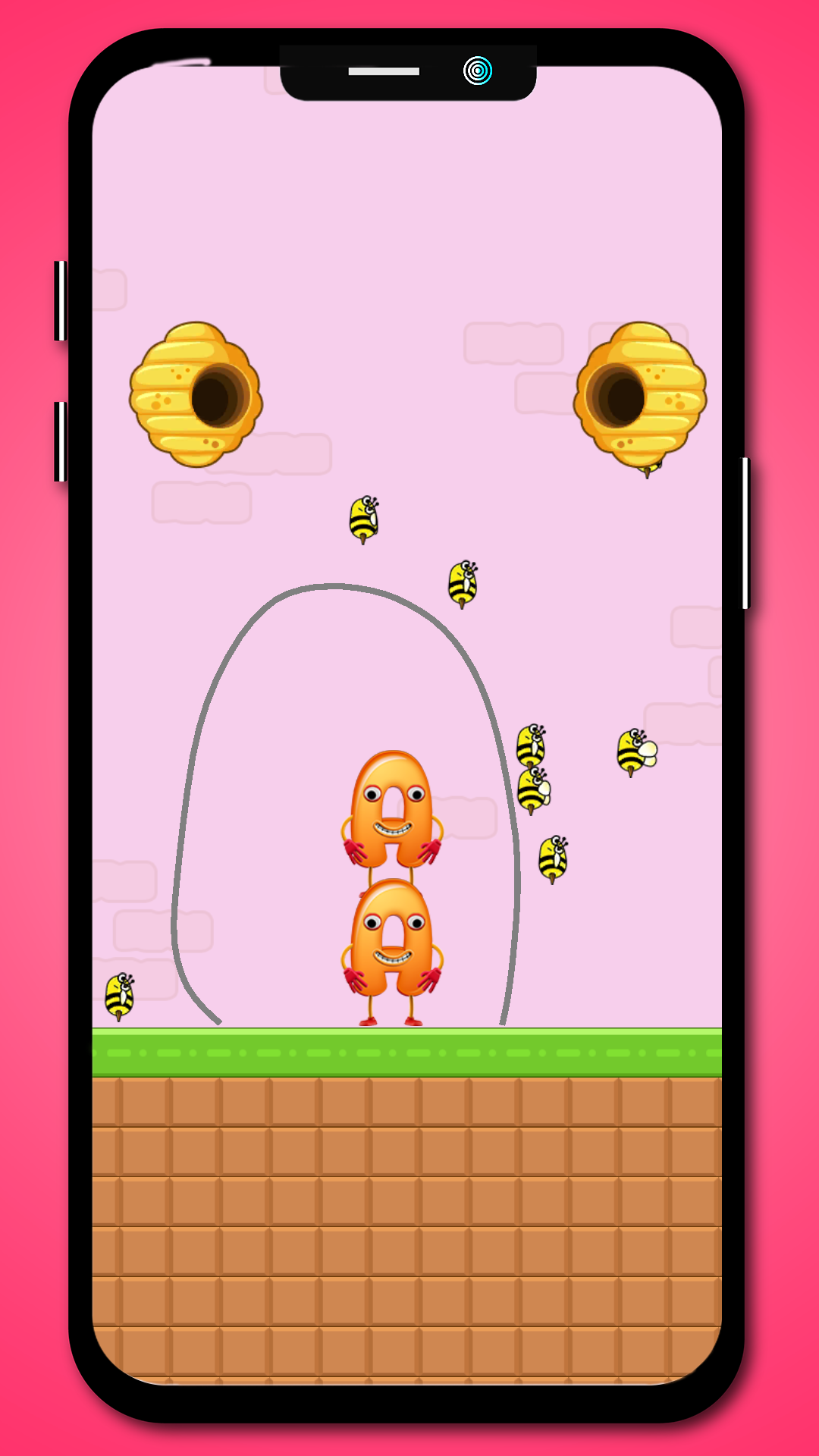 Protect ABC Alphabet! Draw Line to Rescue A-Z Letters Challenge ...