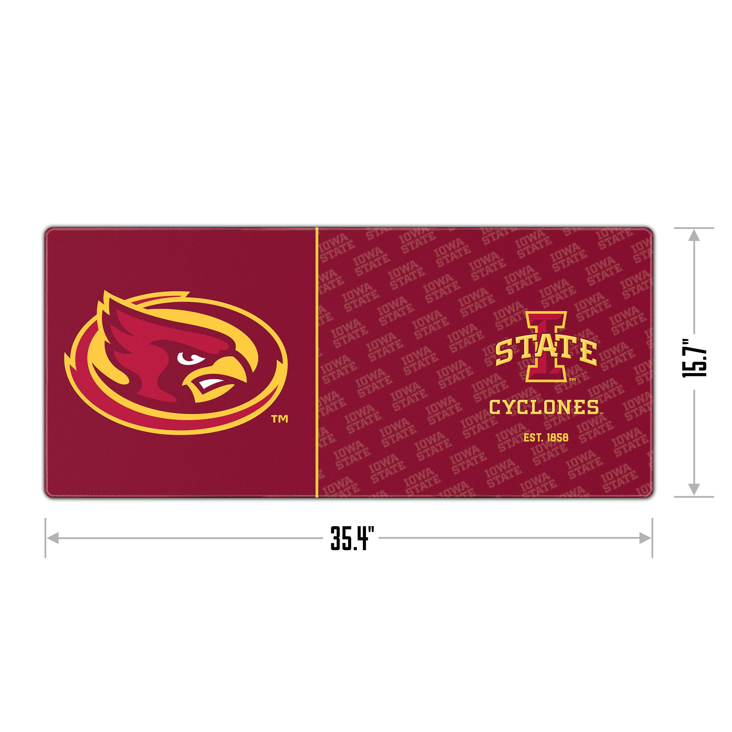 Snapklik.com : NCAA Iowa State Cyclones Logo Series Desk Pad