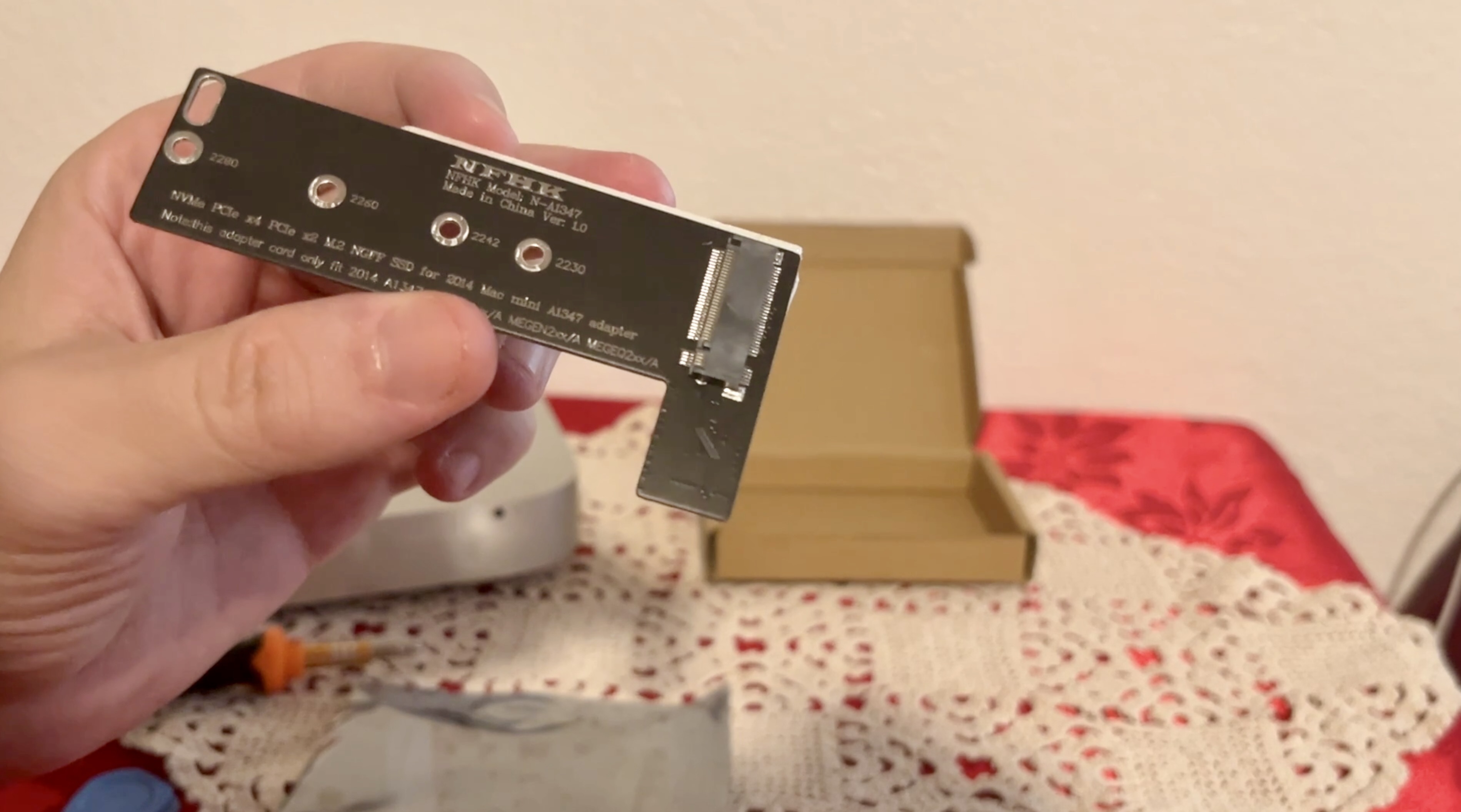Watch Mac mini NVME SSD Card Adapter This Thing is Lifesaver on Amazon Live