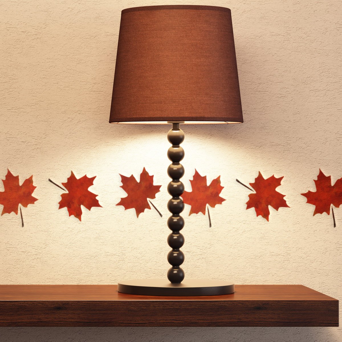 CraftStar Leaf Stencil Set – 5 Different Leaf templates on an A4 Sheet ...