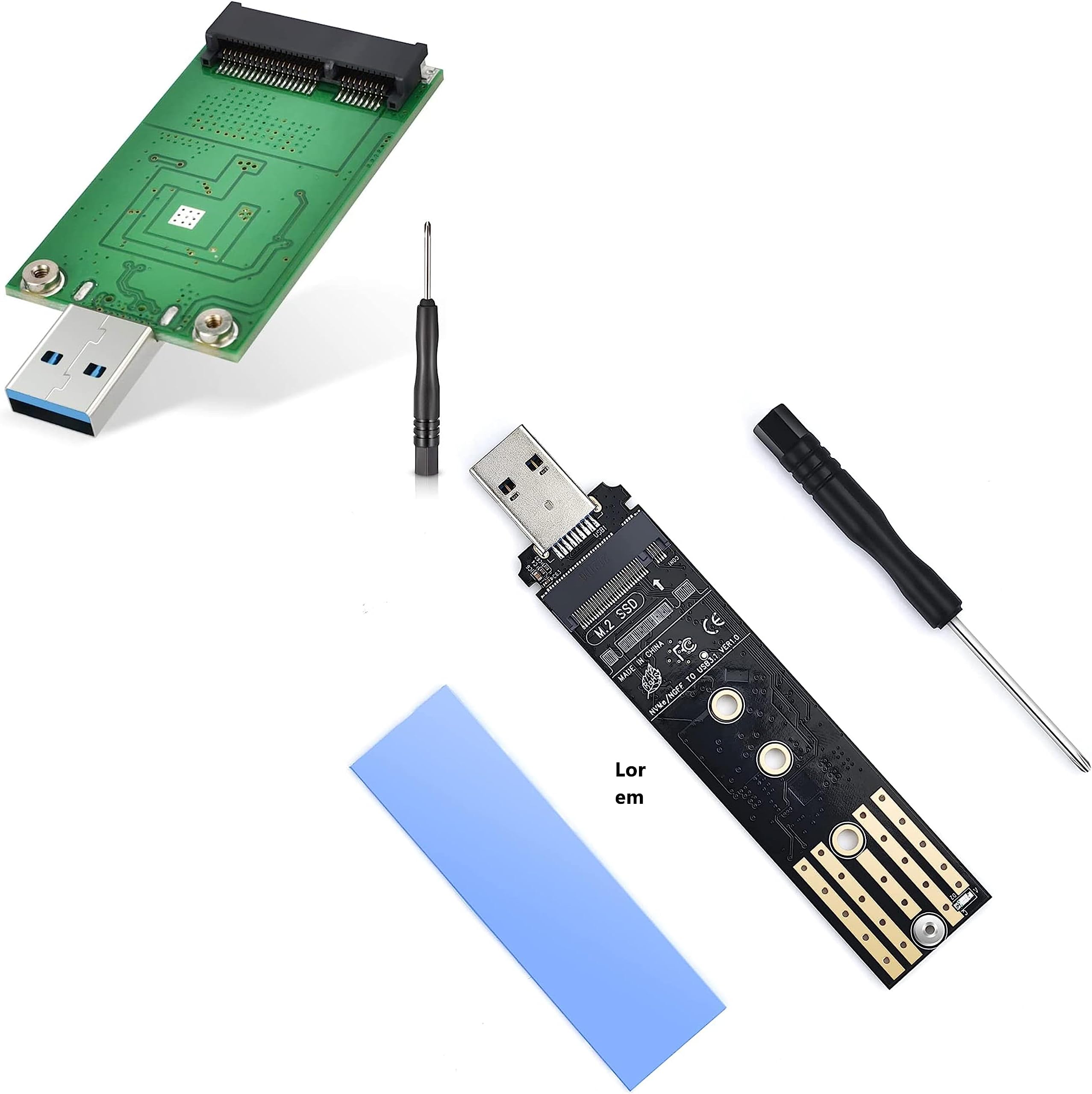 Amazon.com: ELUTENG M.2 to USB Adapter M.2 NVME/NGFF Hard Drive with ...