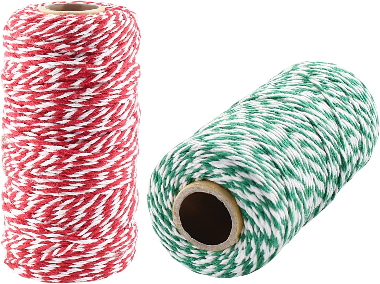 Amazon.com: Piutouyar Red and White Twine & Red and Green Twine ...