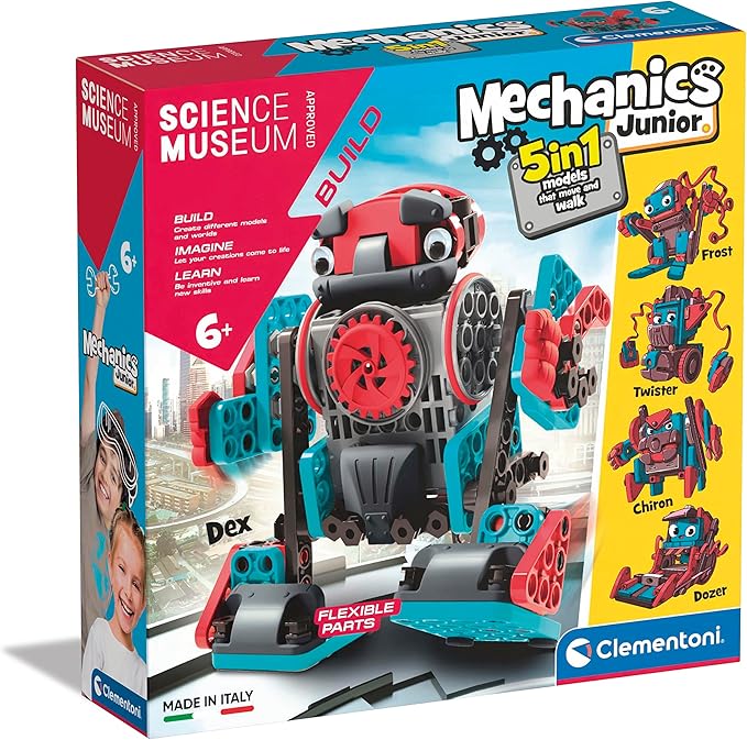Clementoni Mechanics Junior - Hareketli Robotlar : Amazon.com.tr: Oyuncak