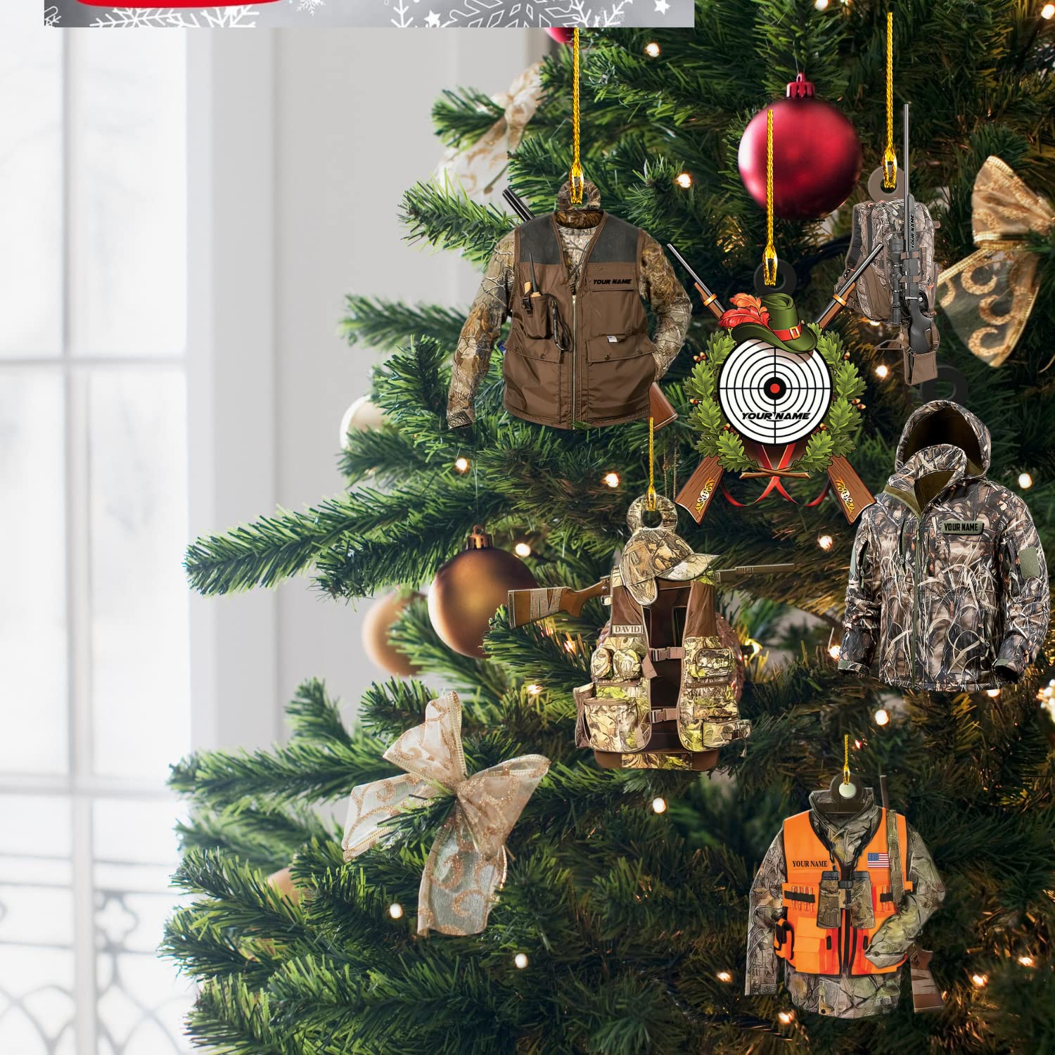 Hunter Themed Christmas Tree