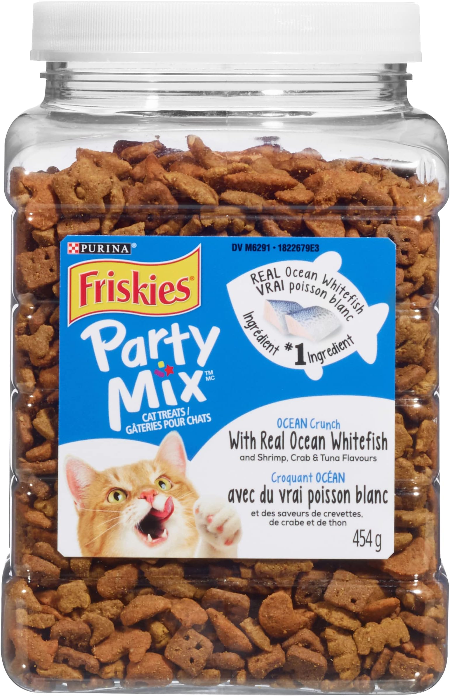 Friskies Party Mix Cat Treats, Ocean Crunch - 454 g : Amazon.ca: Pet ...
