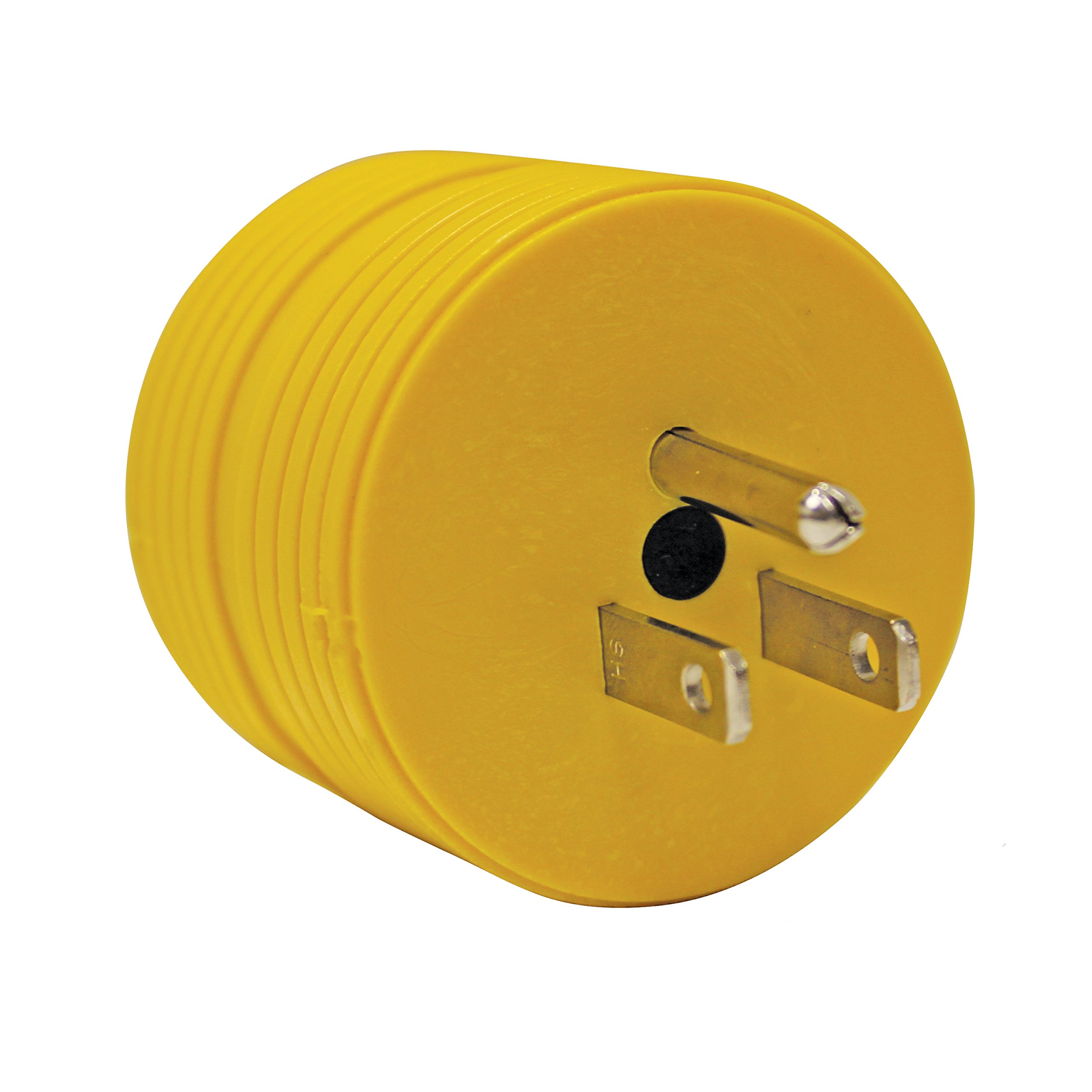 Amazon.com: Quick Products QP-RV050 Round Adapter Plug - 15A Male to ...