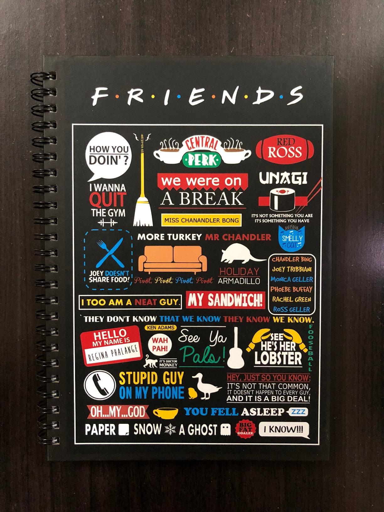Music Notebook - A5-140pgs - Ruled Sheets - Hardcover book - Dot Badges ...