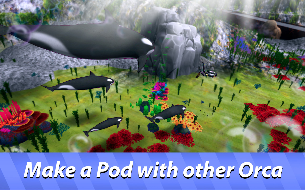 Orca Whales Simulator: Underwater Survival:Amazon.co.jp:Appstore for Android