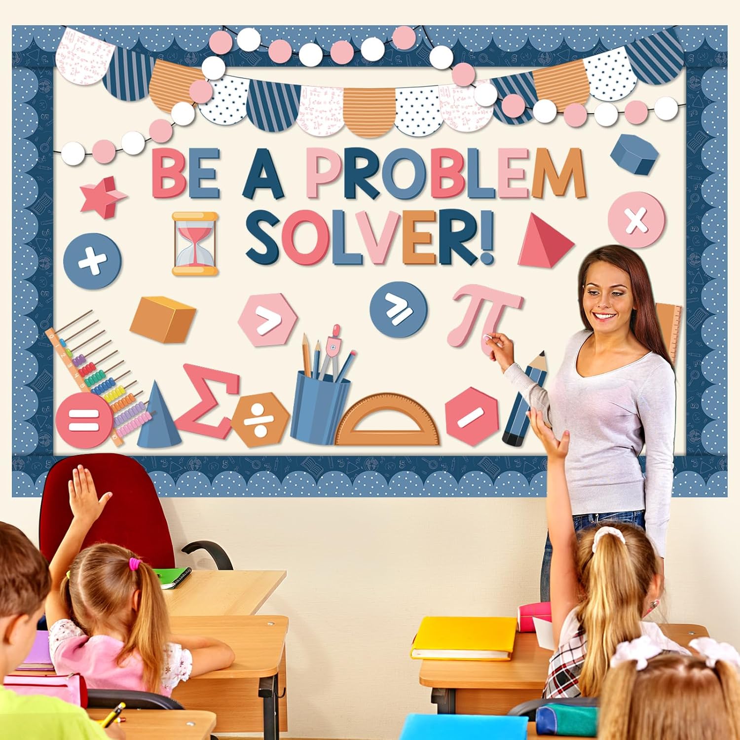 Funrous Boho Math Bulletin Board Set Math Signs Philippines | Ubuy