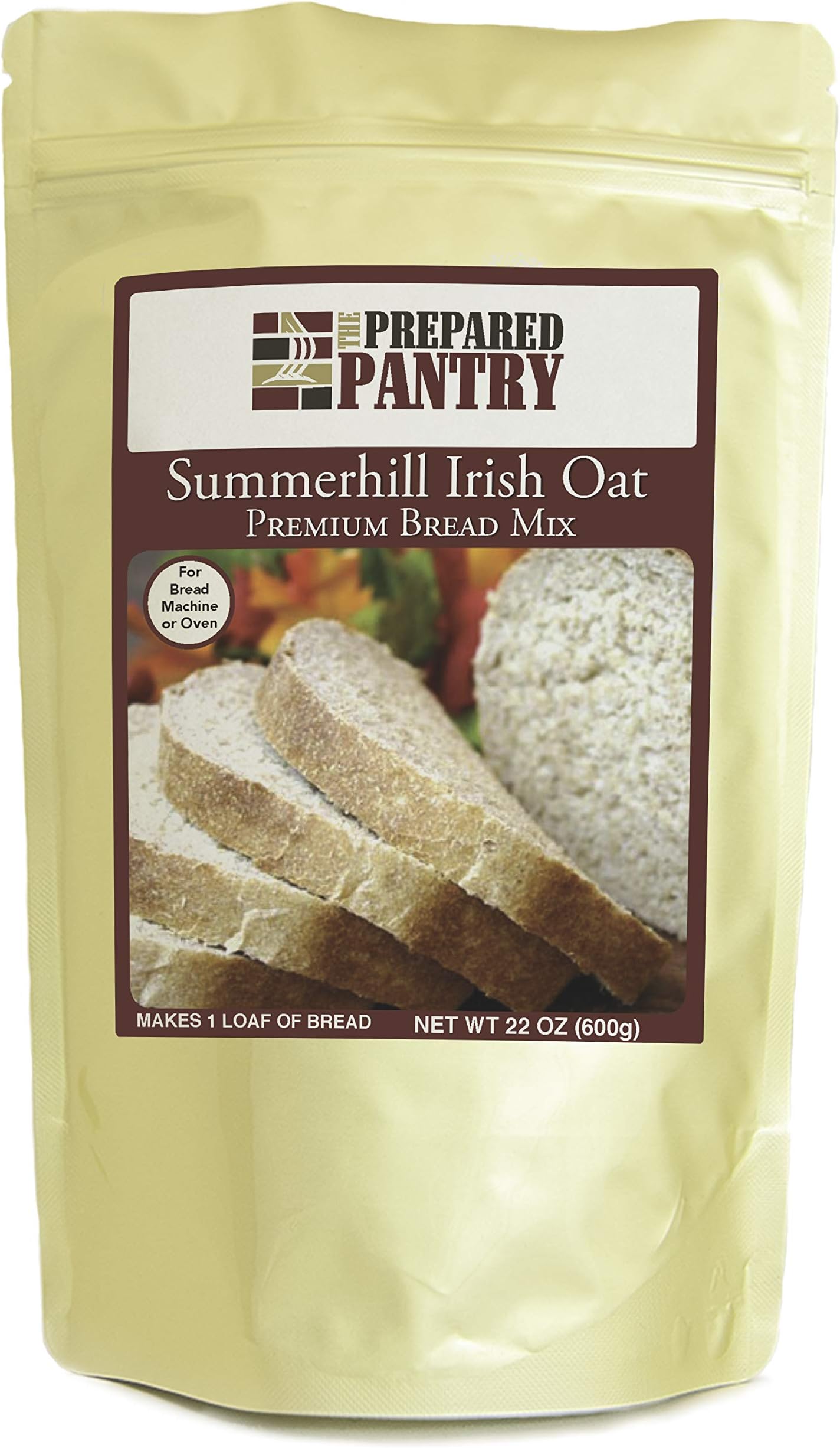 Amazon.com : The Prepared Pantry Summerhill Irish Oat Bread Mix; Single ...