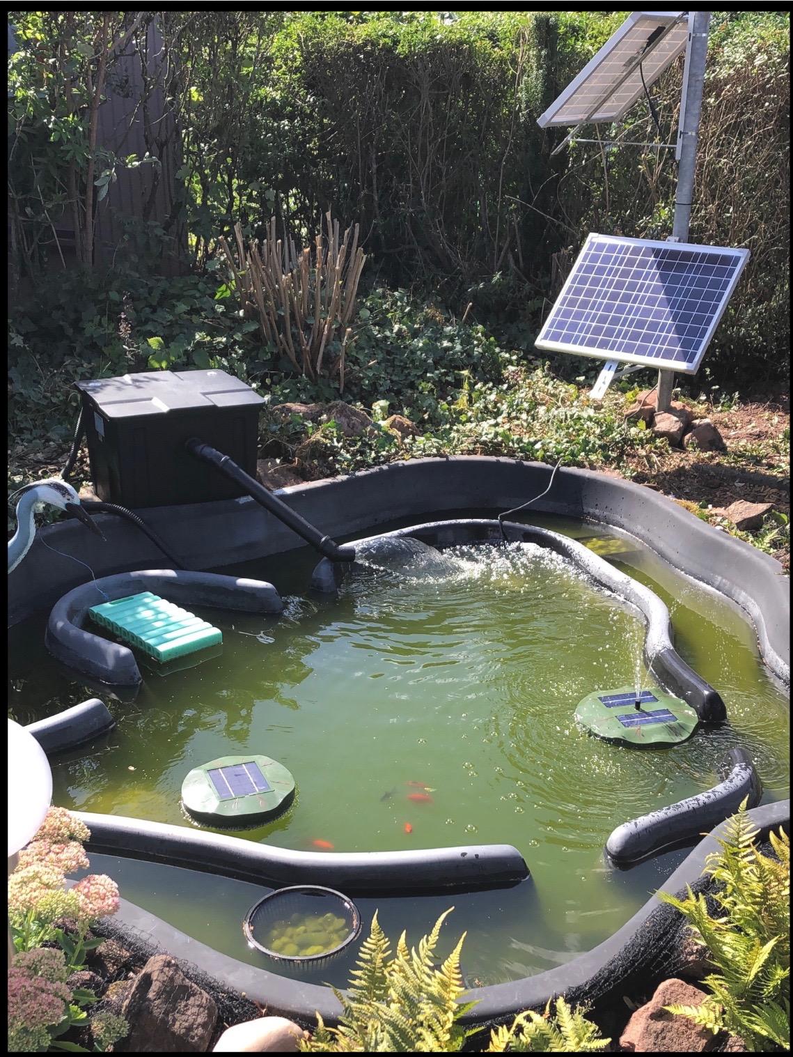 Bachlaufpumpe Solar Mit Akku