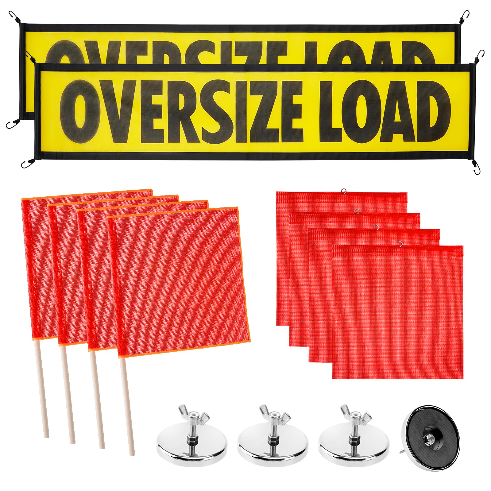 Amazon.com: Venussar Oversize Load Signs for Trucks, 2 Oversized Load ...