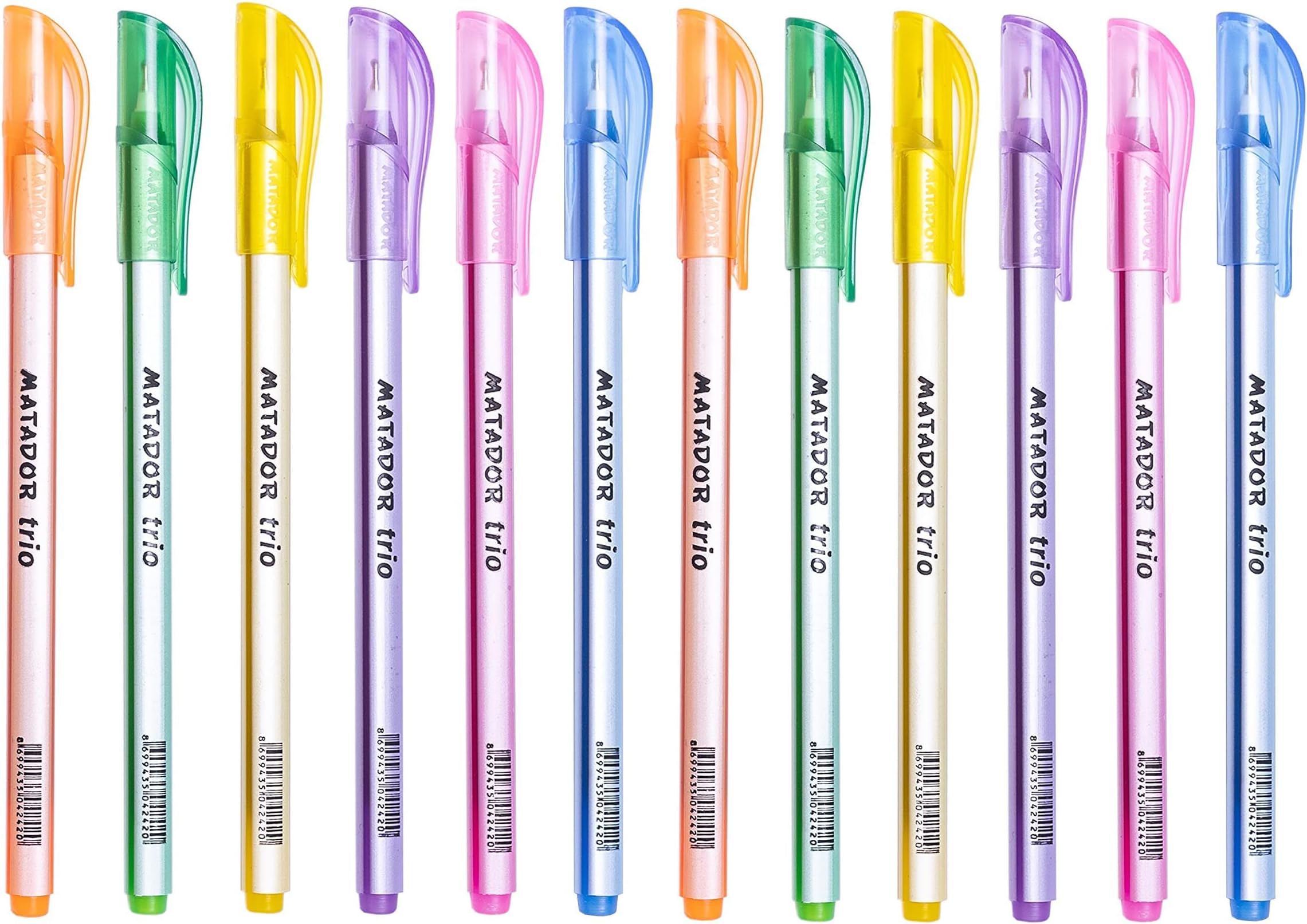 Matador 0.5mm Orbit Ballpoint Pens - Black Ink (12 Pack) : Amazon.co.uk ...