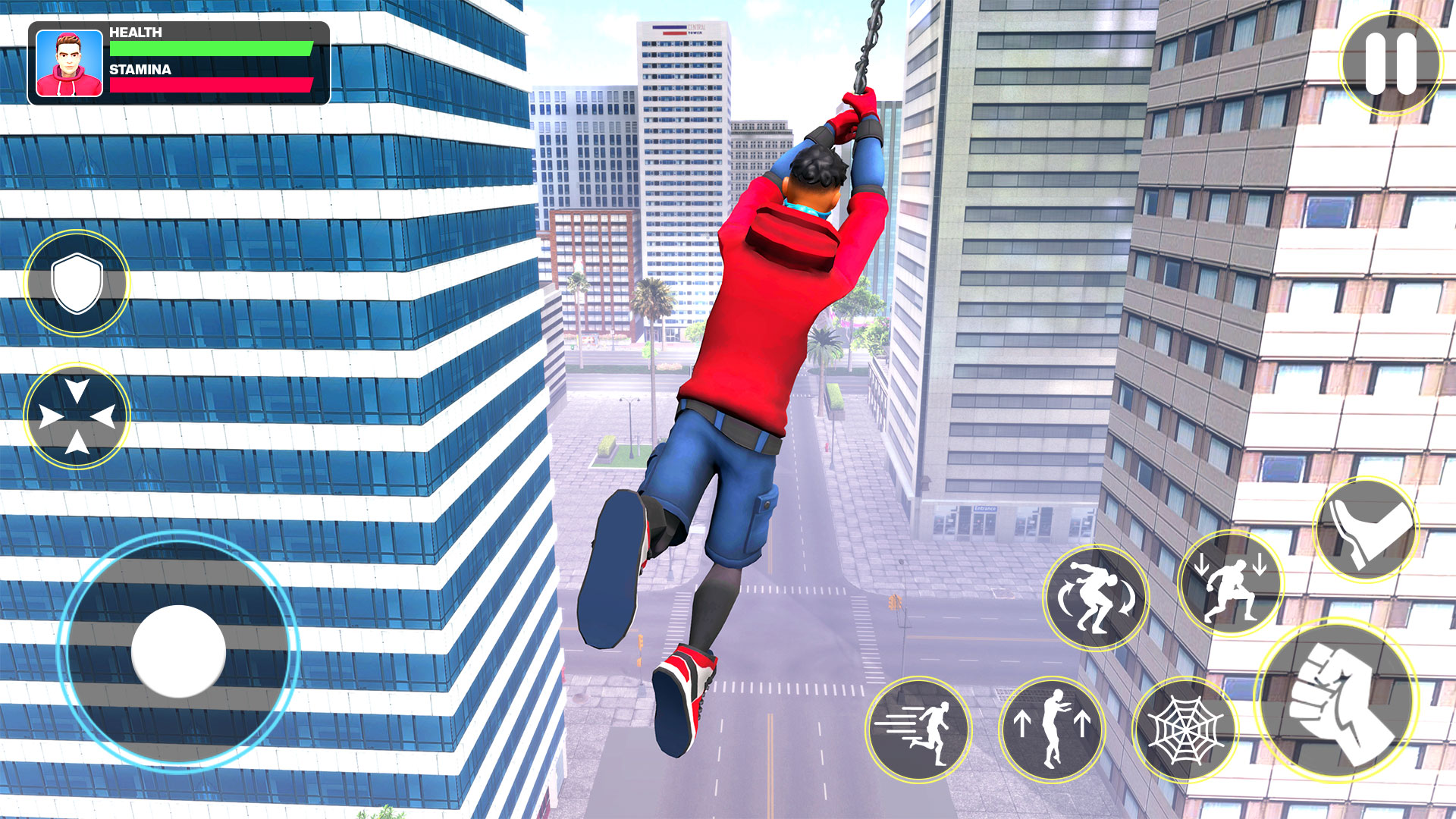Spider fighting Rope Hero Games: Open World Spider Fighter Action Games ...