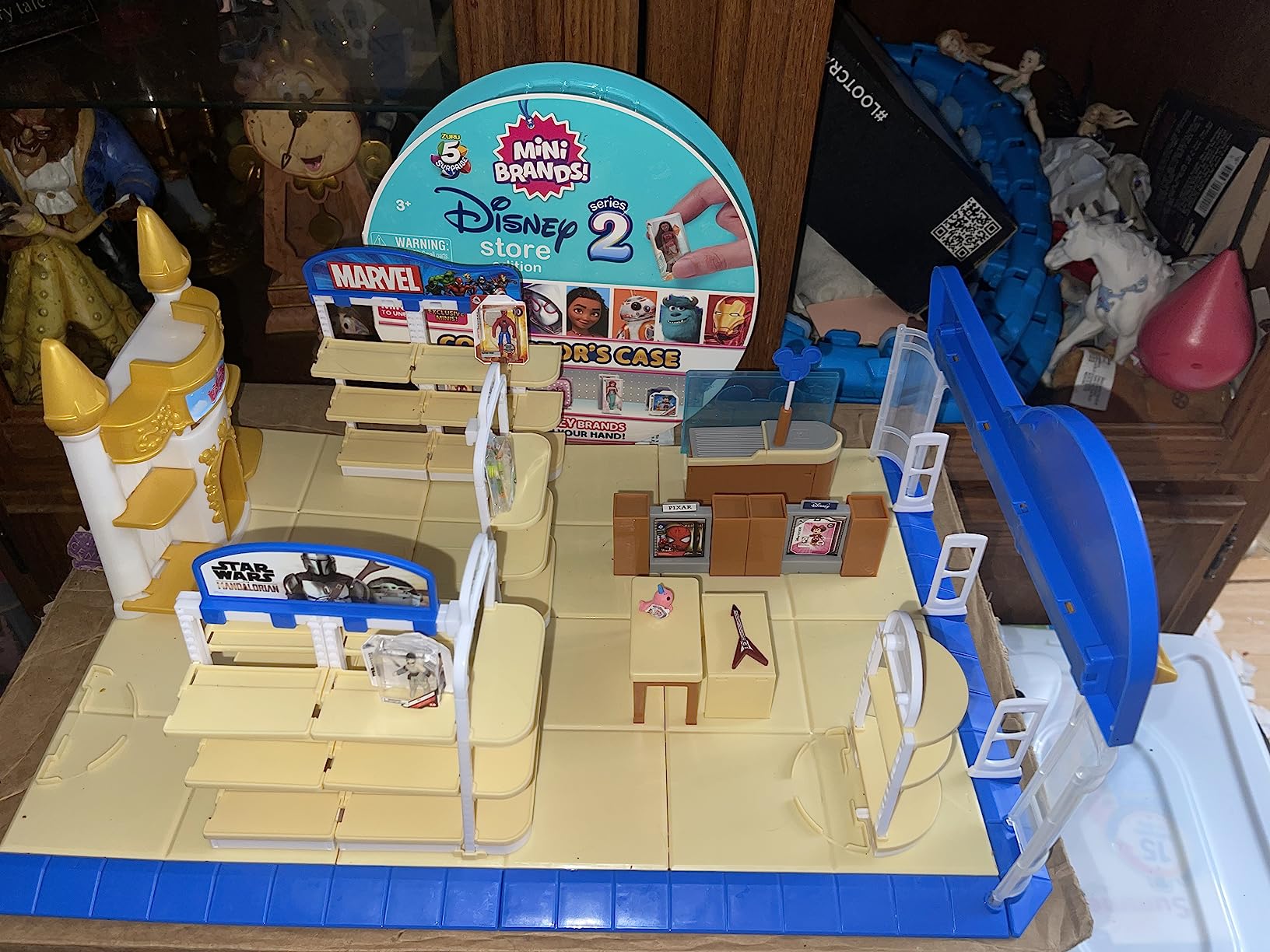 $2/mo - Finance 5 Surprise Mini Brands Disney Toy Store Playset by Zuru ...