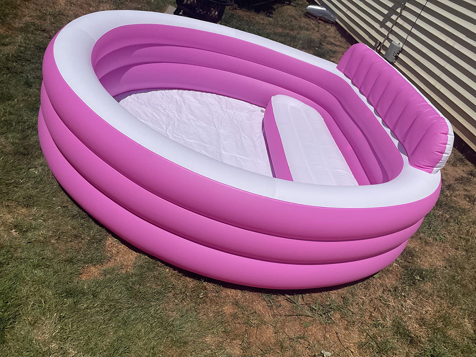 $17/mo - Finance Toysical Round Inflatable Pool - “88 x 85 x 21 ...
