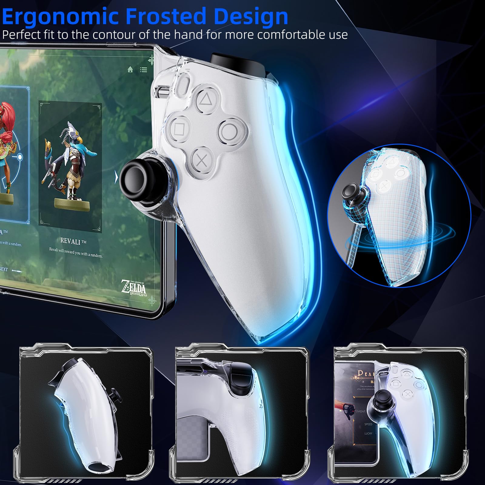 HEYSTOP Case for Playstation Portal Remote Player, PS5 Portal ...