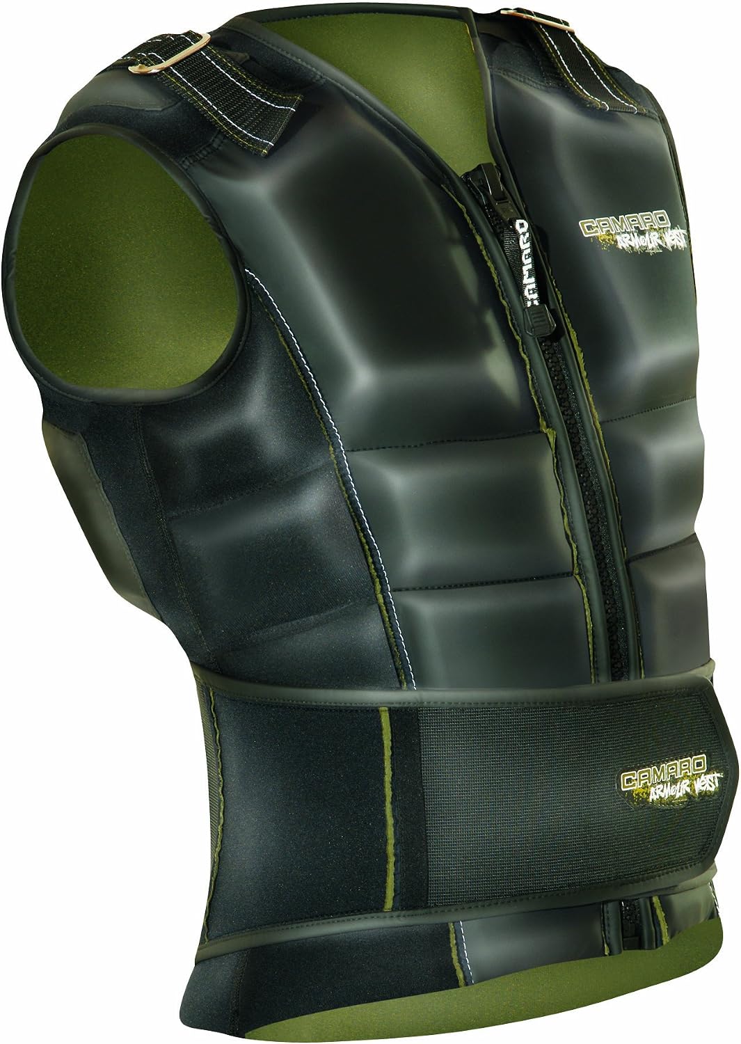 Camaro Mens Armour Vest - XS, Black : Amazon.co.uk: Sports & Outdoors