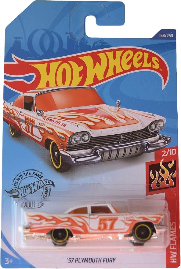 Amazon.com: Hot Wheels '57 Plymouth Fury : Toys & Games