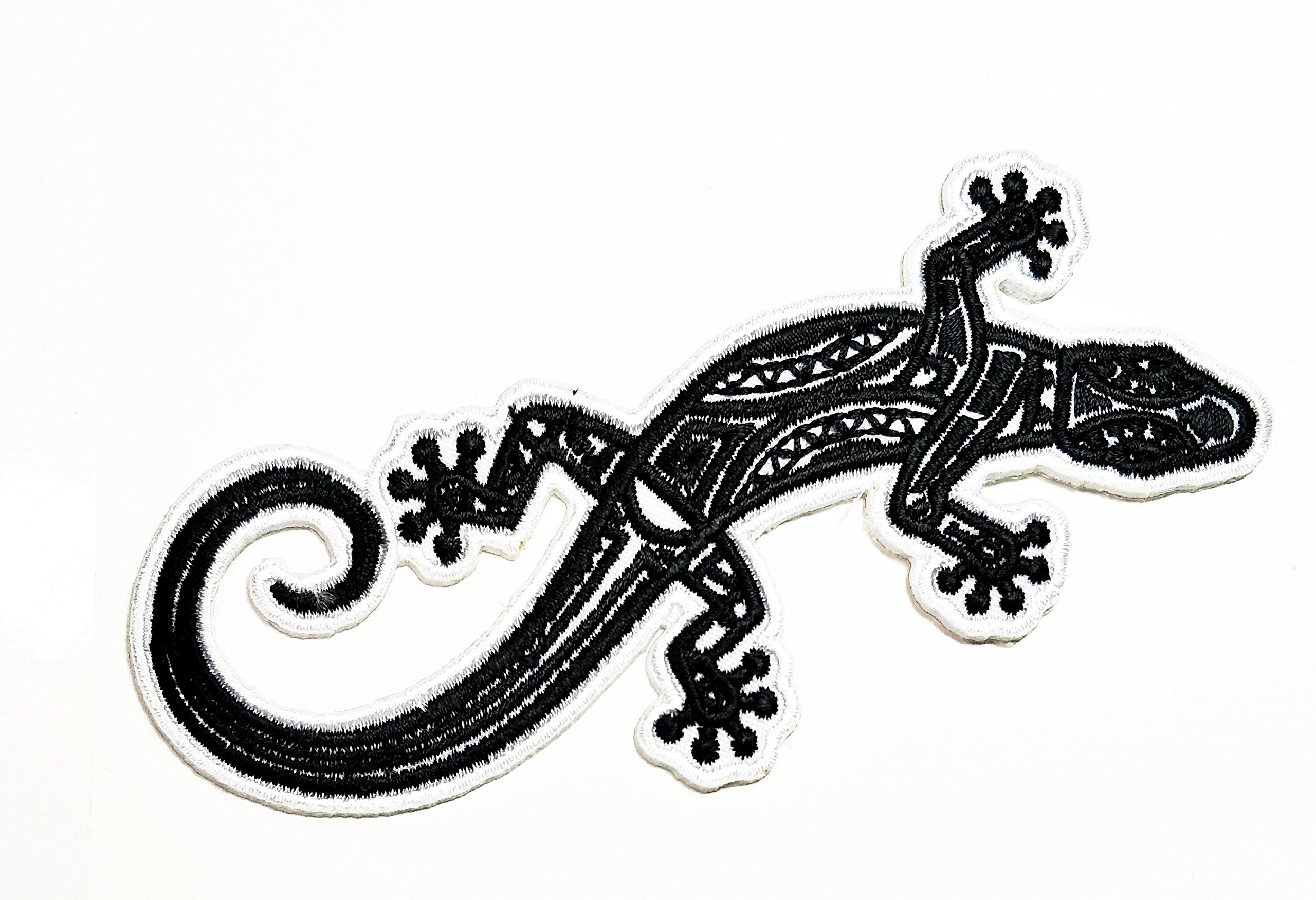 Cartoon Lizard Black And White